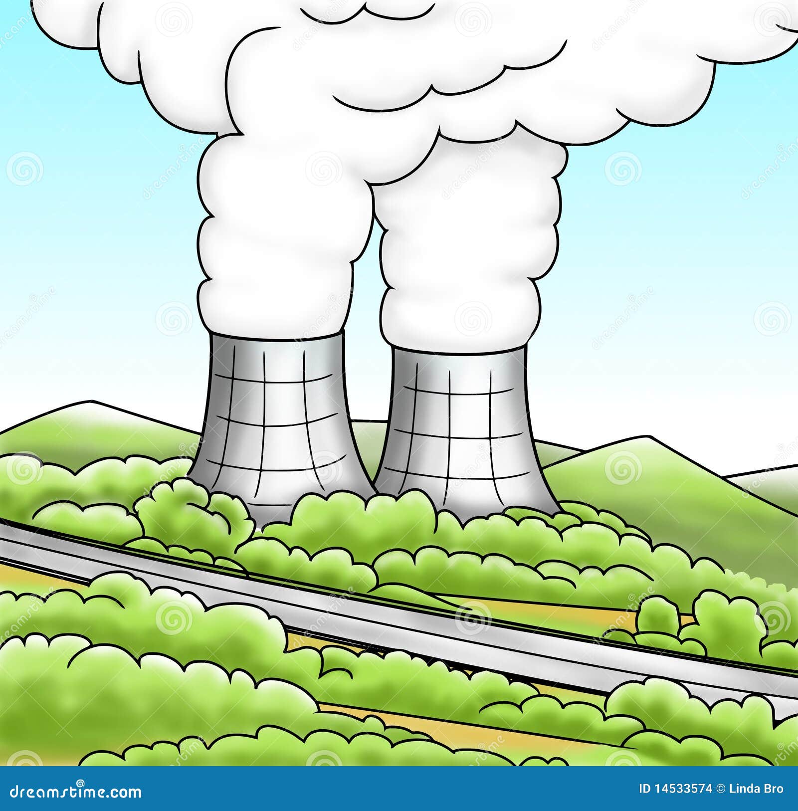 Power Reactor With Futuristic Interface HUD Cartoon Vector ...