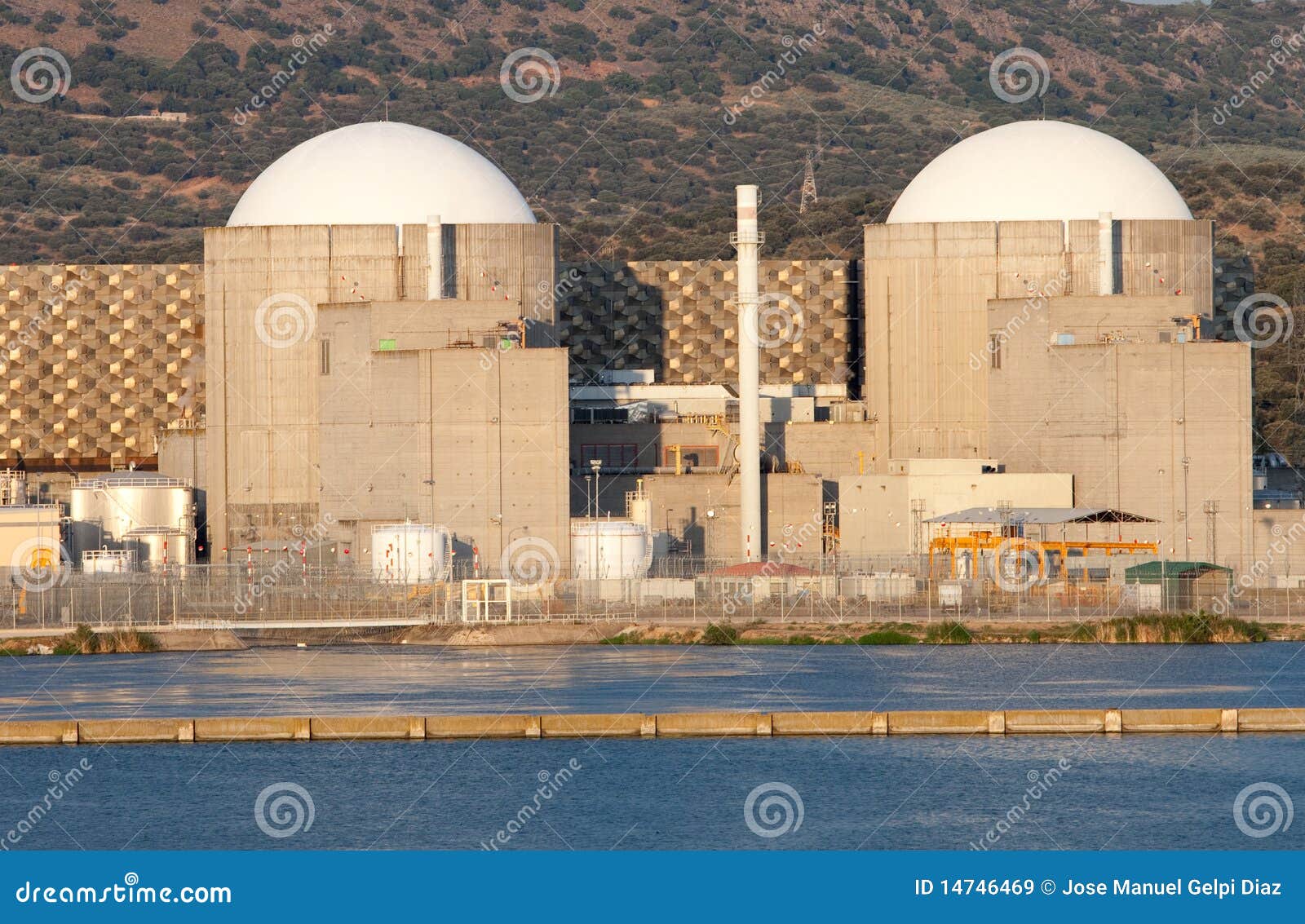 Nuclear Power Station stock image. Image of generating - 14746469
