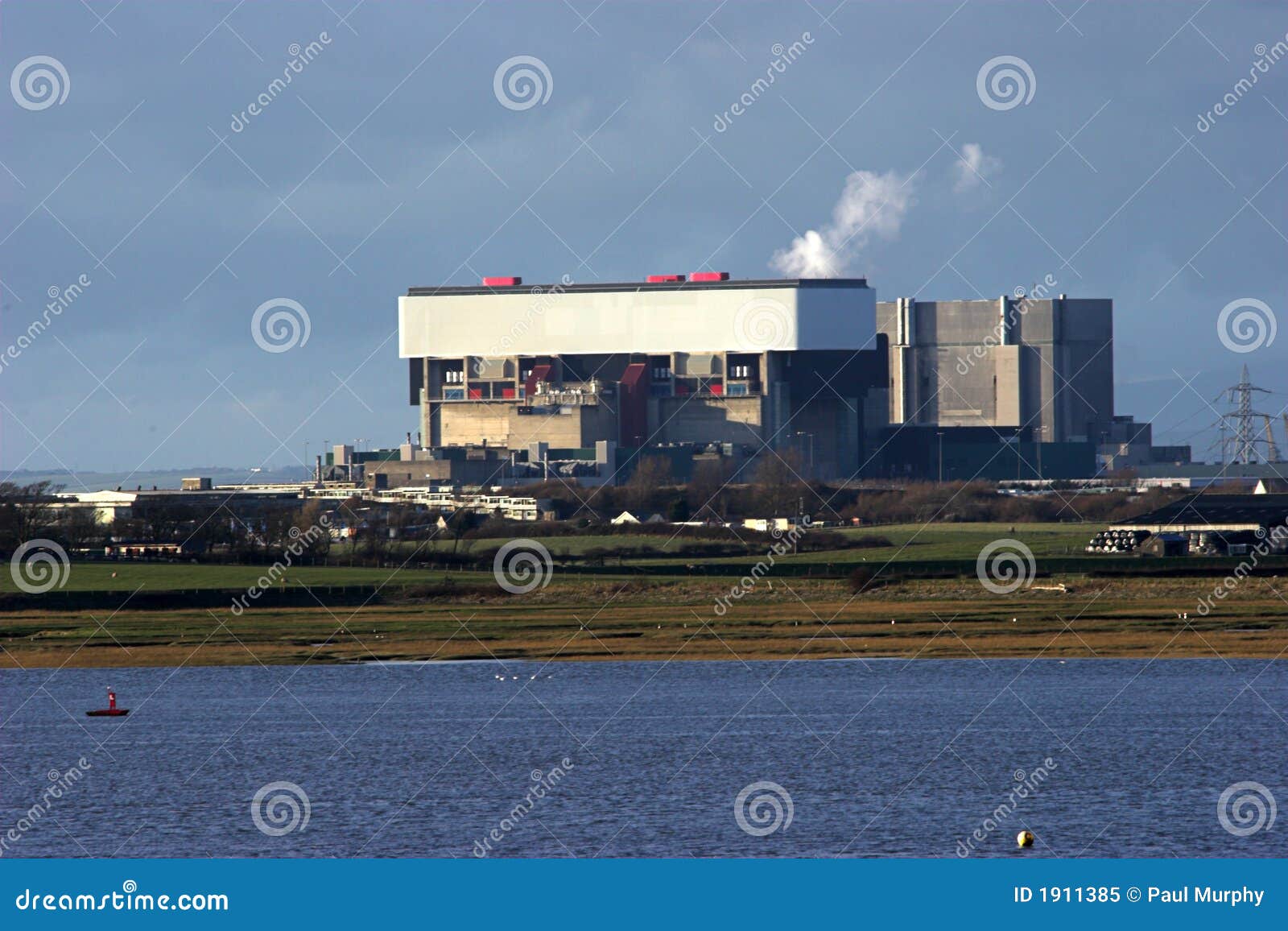 Nuclear Power Station. stock image. Image of nuclear, dangerous - 1911385