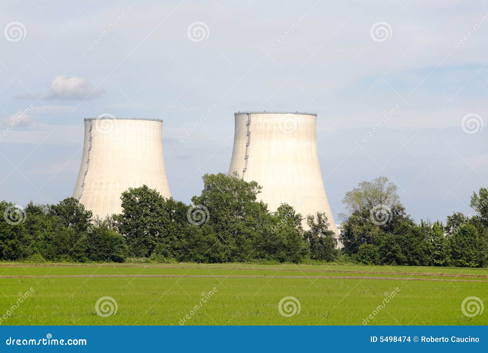 Nuclear power station stock photo. Image of electricity - 5498474