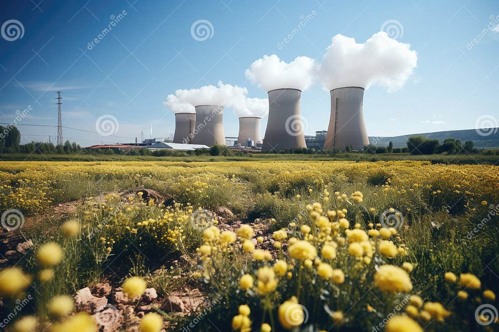 Nuclear Power Visualized on a Professional Stockphoto Stock ...