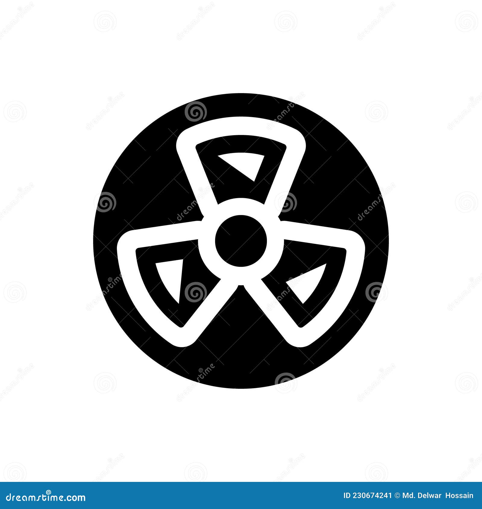 Nuclear Radiation Sign Stock Image | CartoonDealer.com #43298521