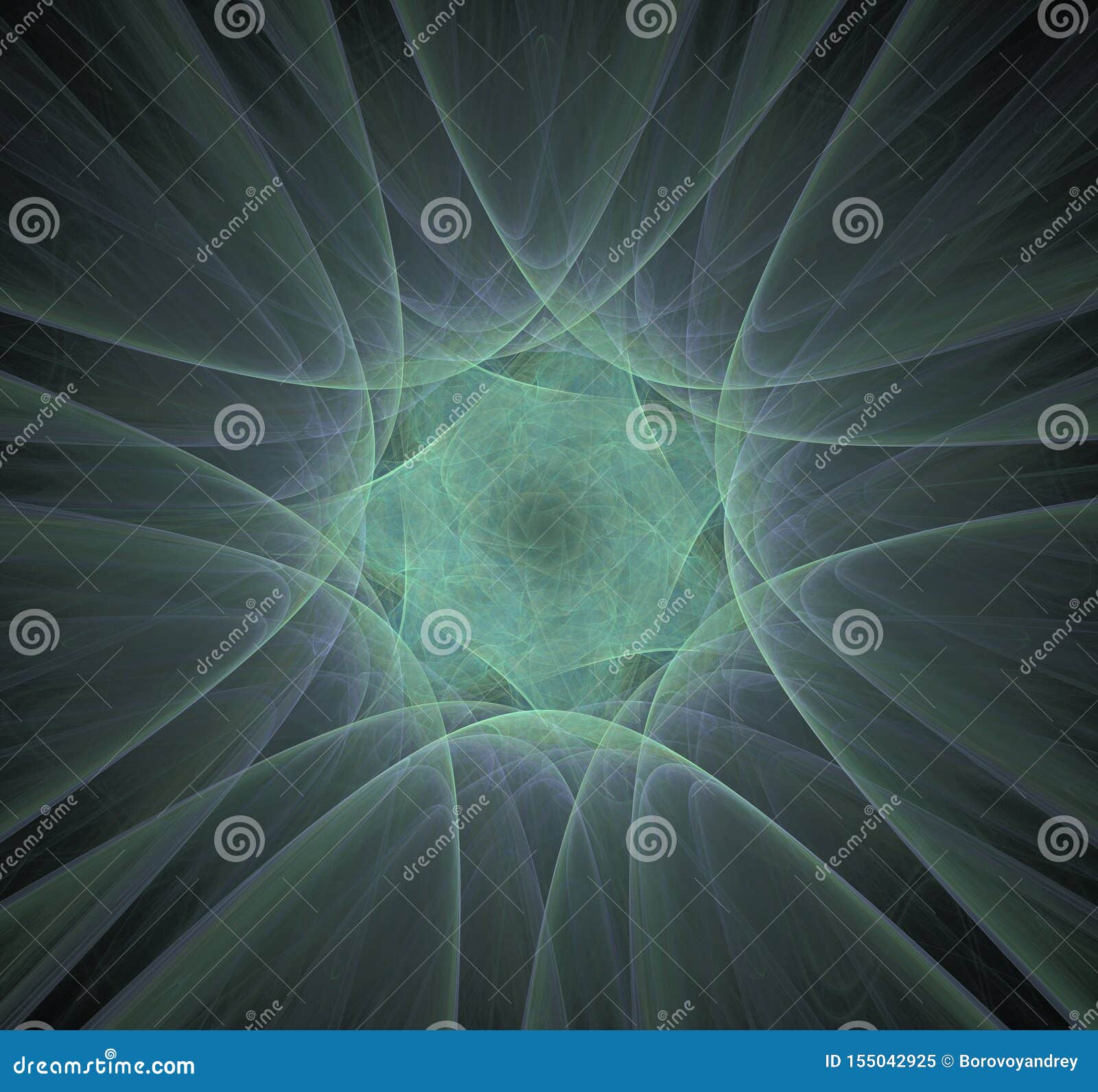 Nuclear Radiation. Image Molecules and Atoms Stock Illustration ...