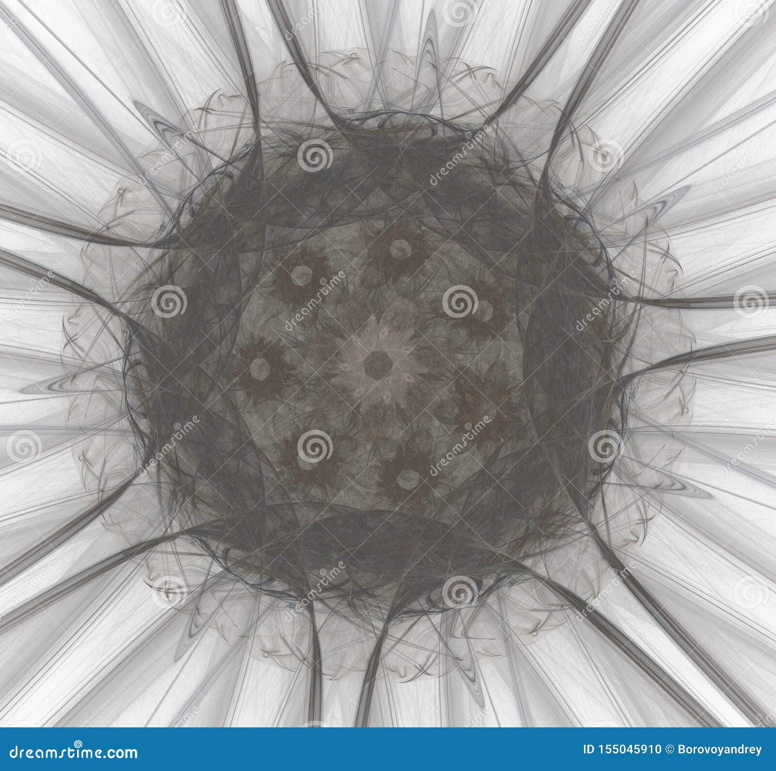 Nuclear Radiation. Image Molecules and Atoms Stock Illustration ...