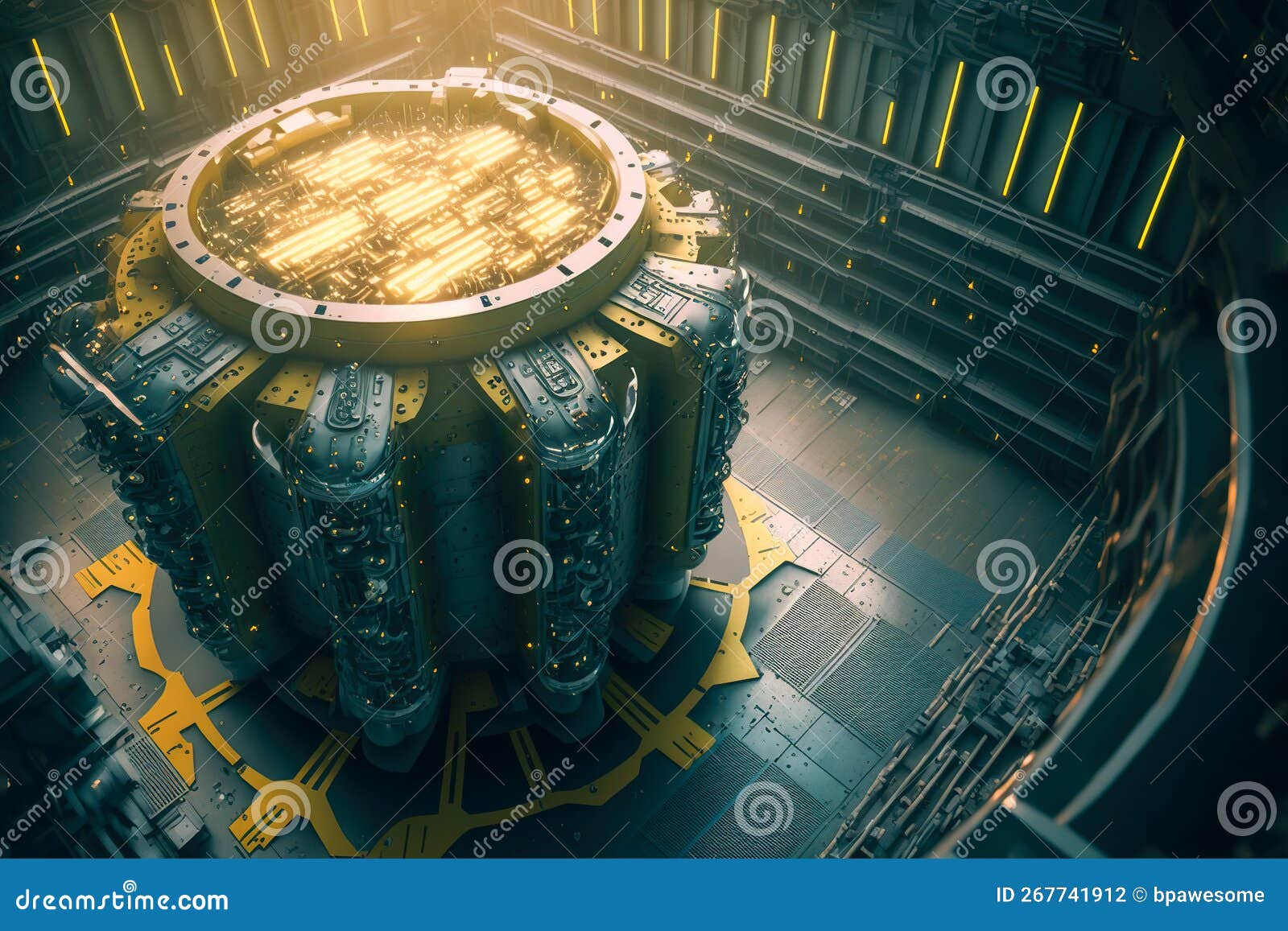 Nuclear Reactor Inside Metal Enclosure: Power Generation, Generative AI ...