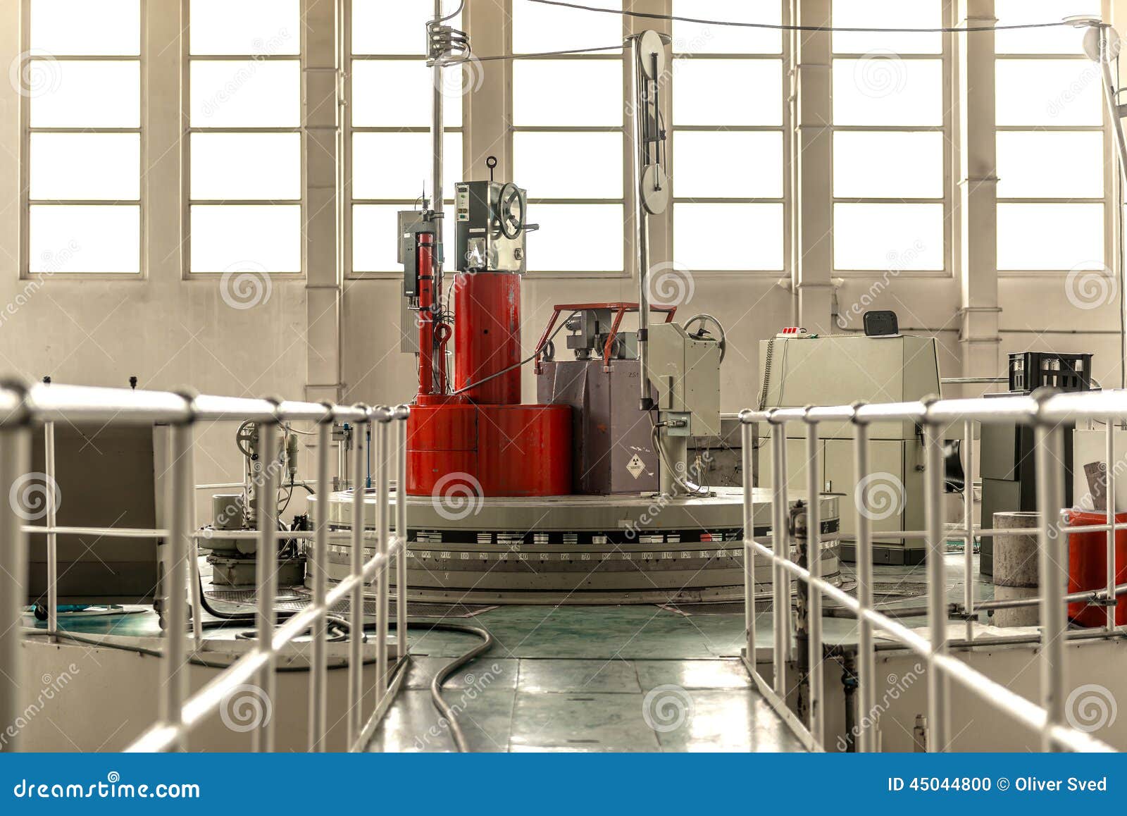 Nuclear Reactor in a Science Institute Stock Photo - Image of safety ...