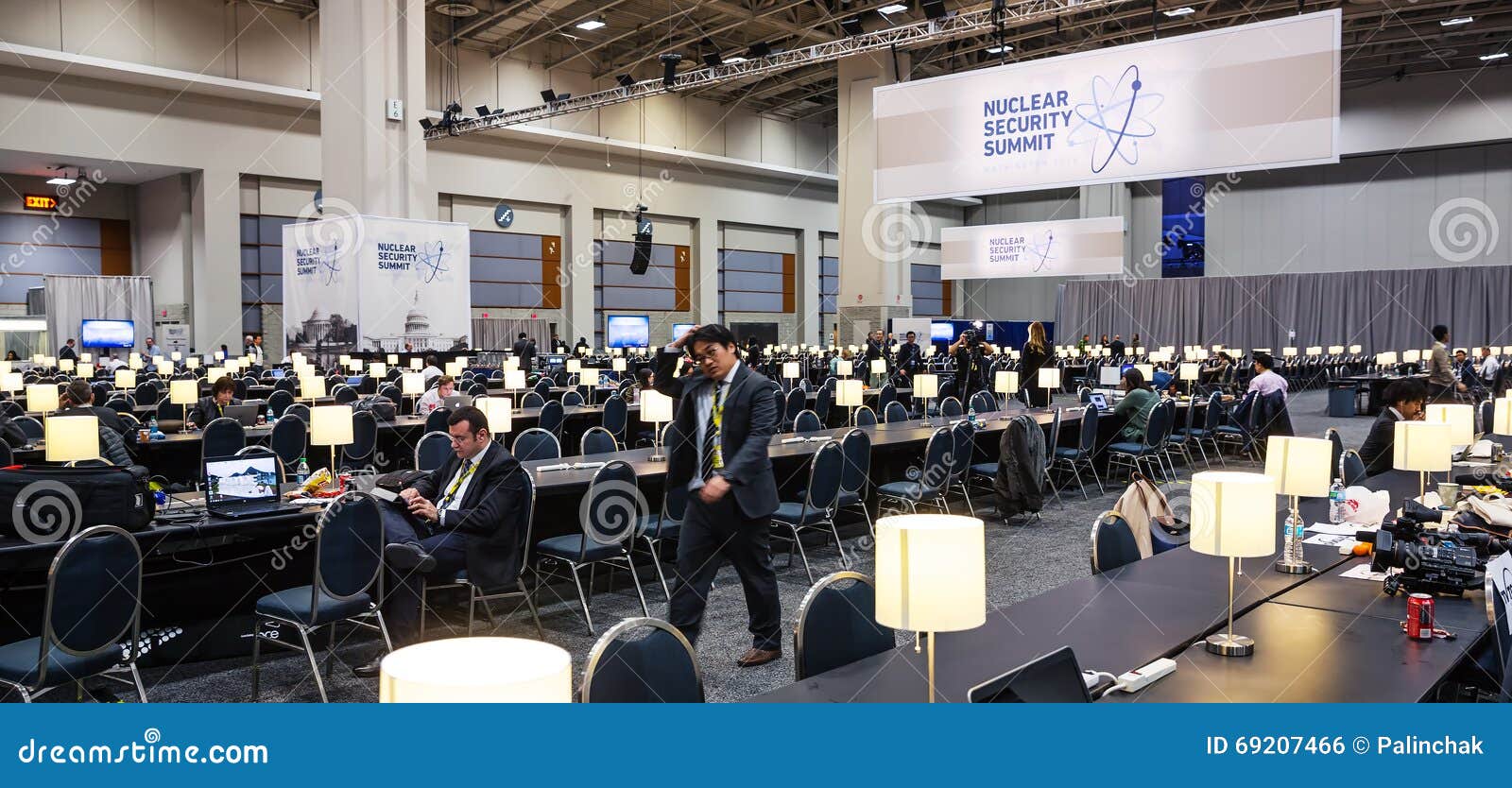 Nuclear Security Summit editorial photo. Image of listen - 69207466