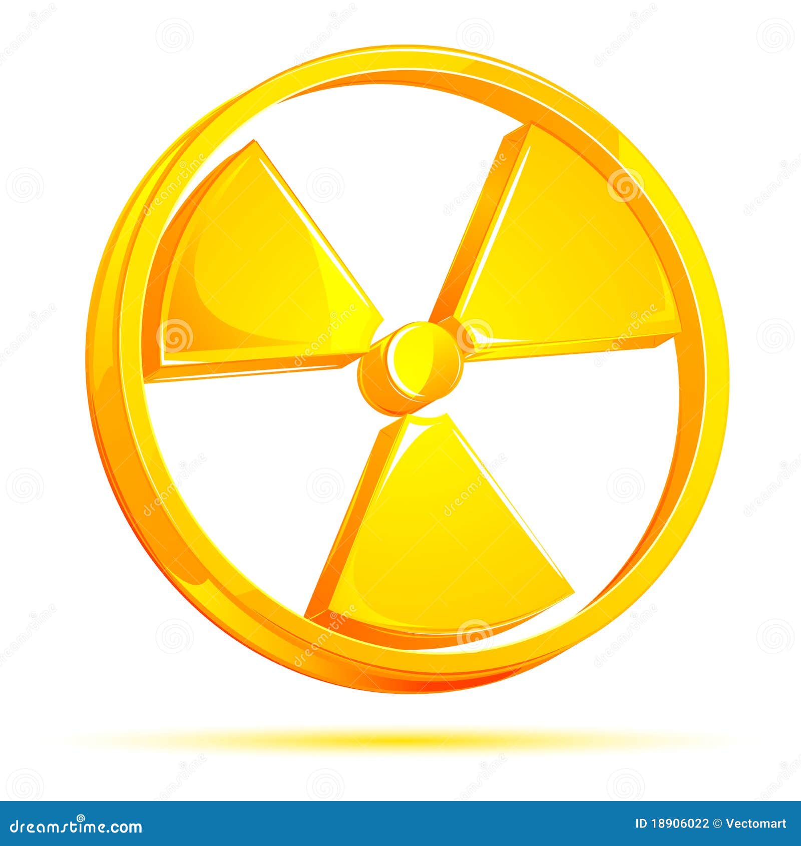 Nuclear Sign Vector Illustration | CartoonDealer.com #18906022