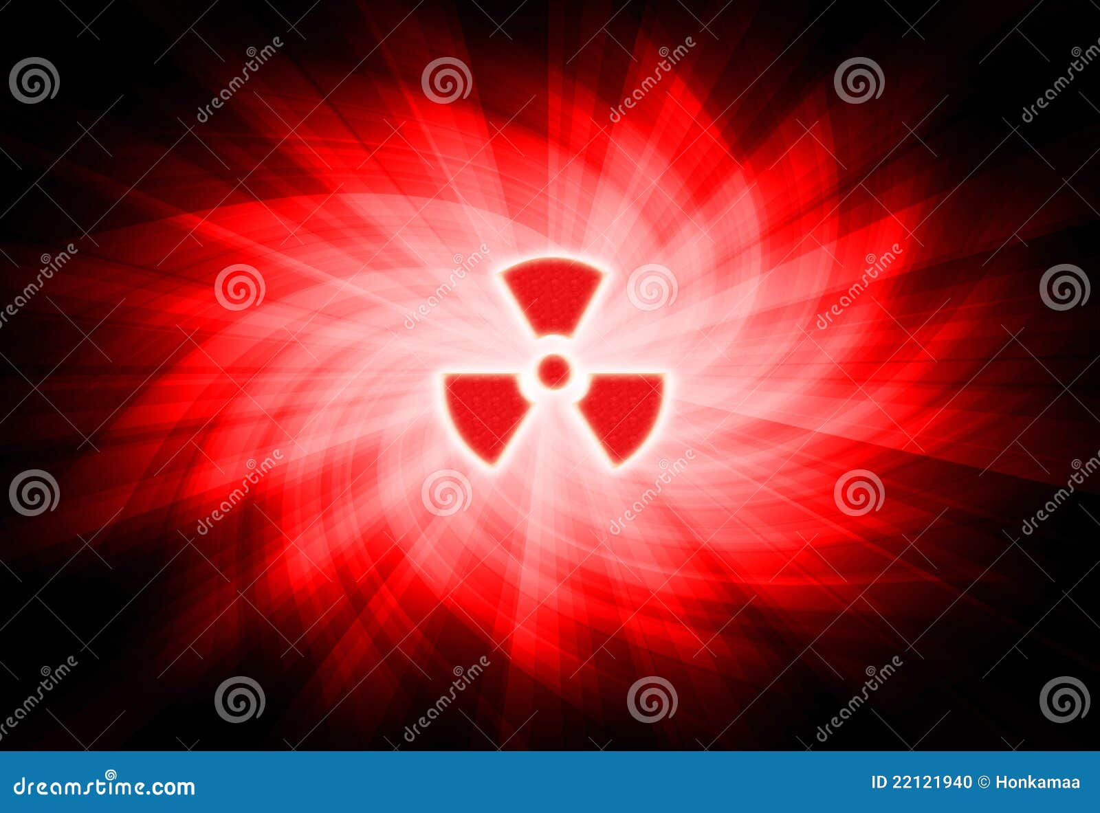 Nuclear sign stock illustration. Illustration of warning - 22121940