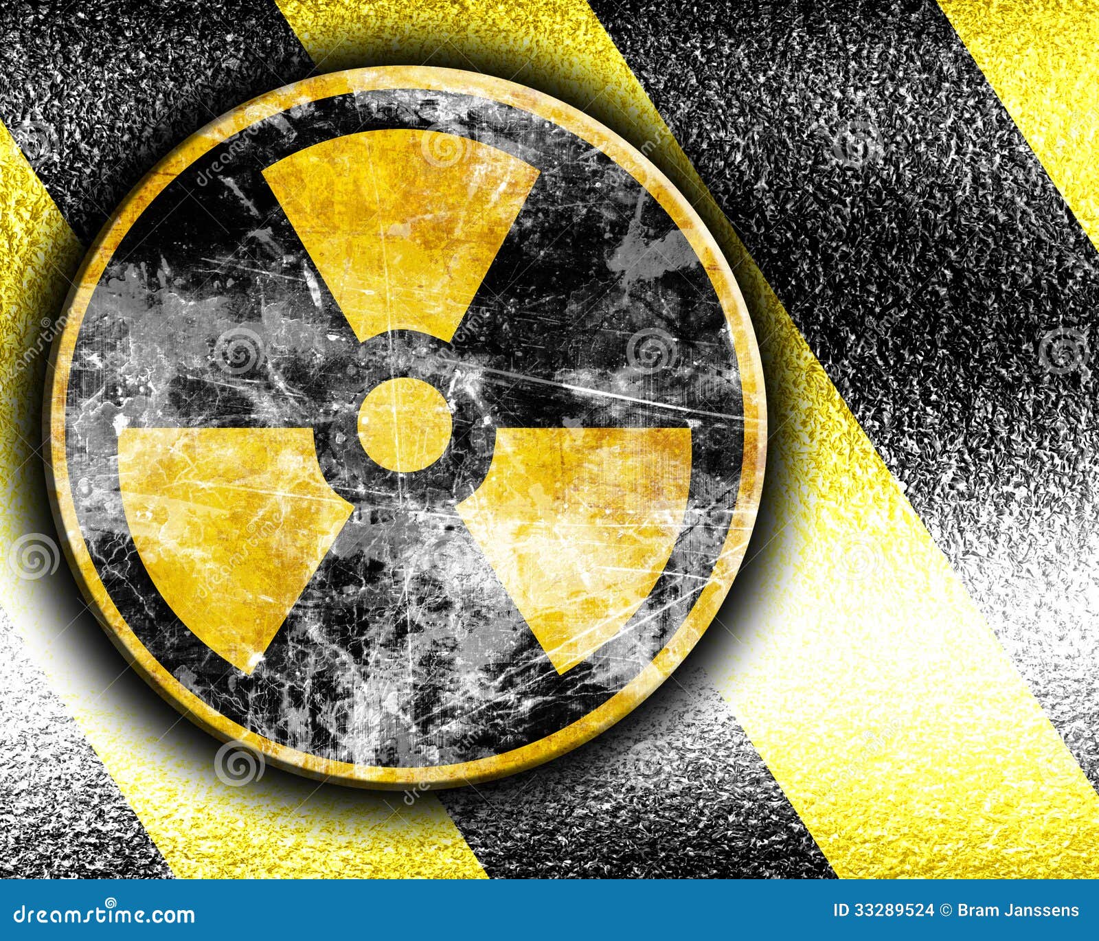 Nuclear Sign Vector Illustration | CartoonDealer.com #18906022