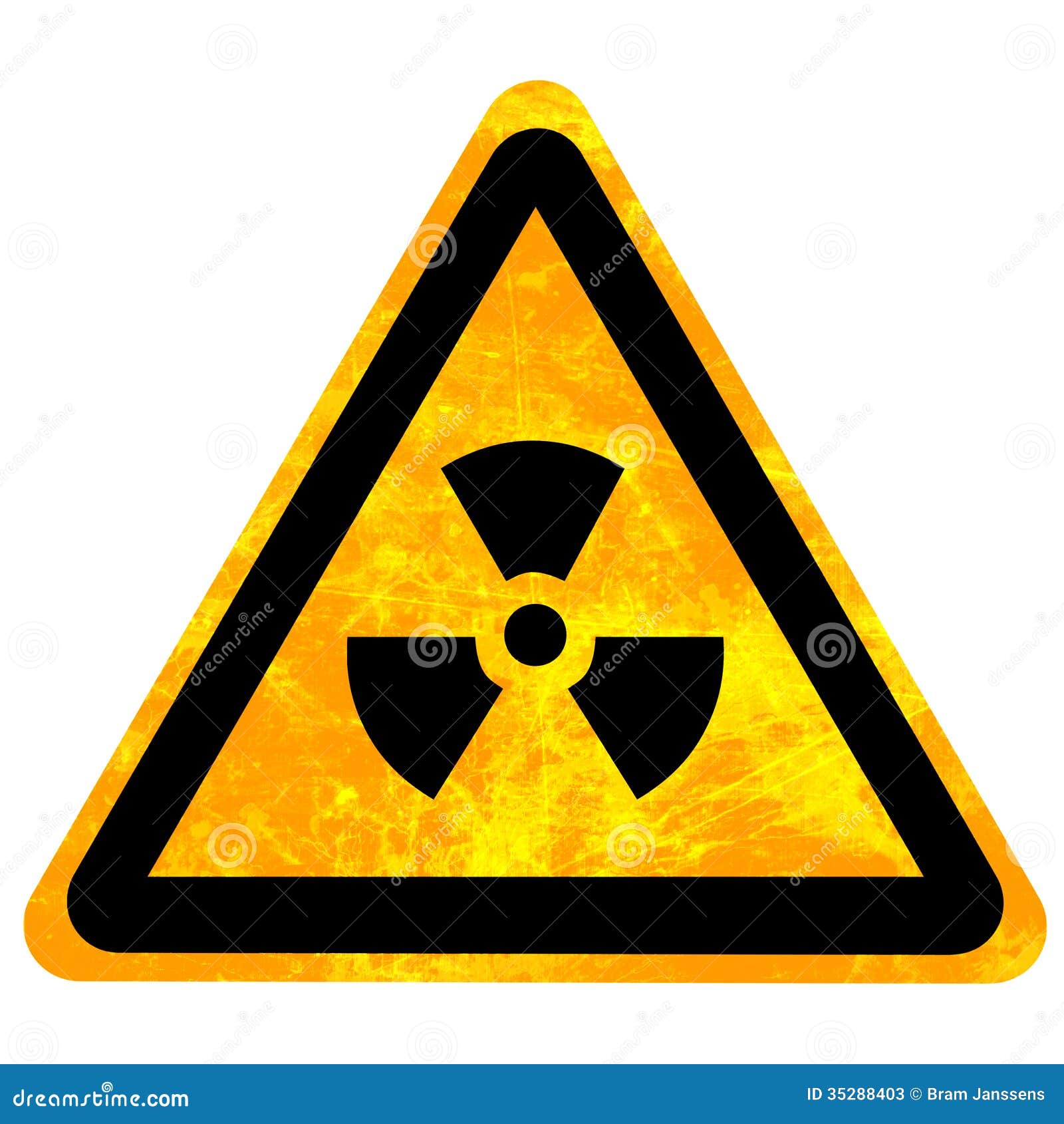 Nuclear Sign Radiation Hand Drawn, Vector, Eps, Logo, Icon, Silhouette ...