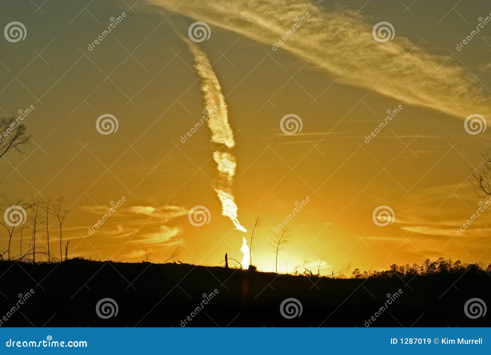 Nuclear sunset stock image. Image of beautiful, bright - 1287019