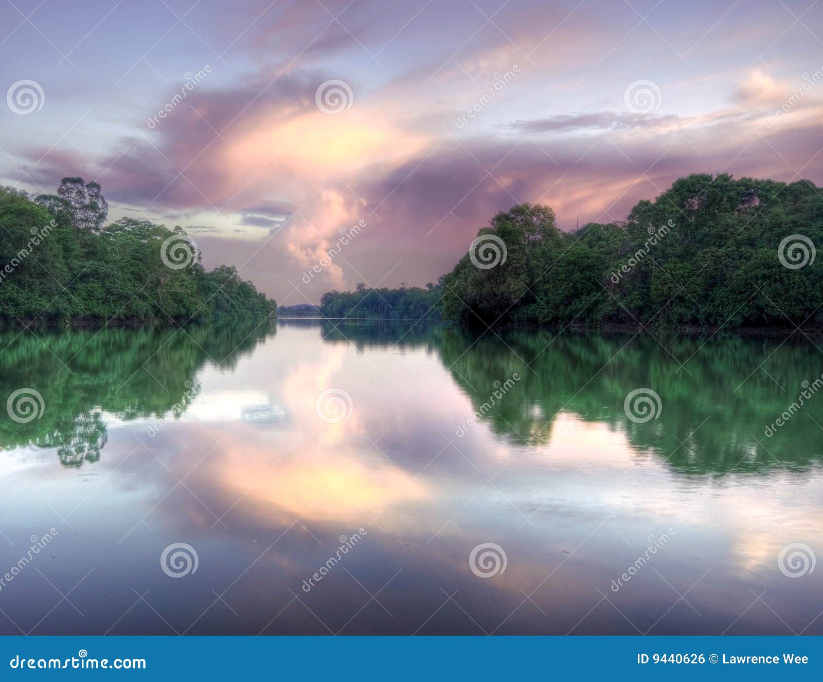 Nuclear Sunset stock photo. Image of forest, symmetry - 9440626