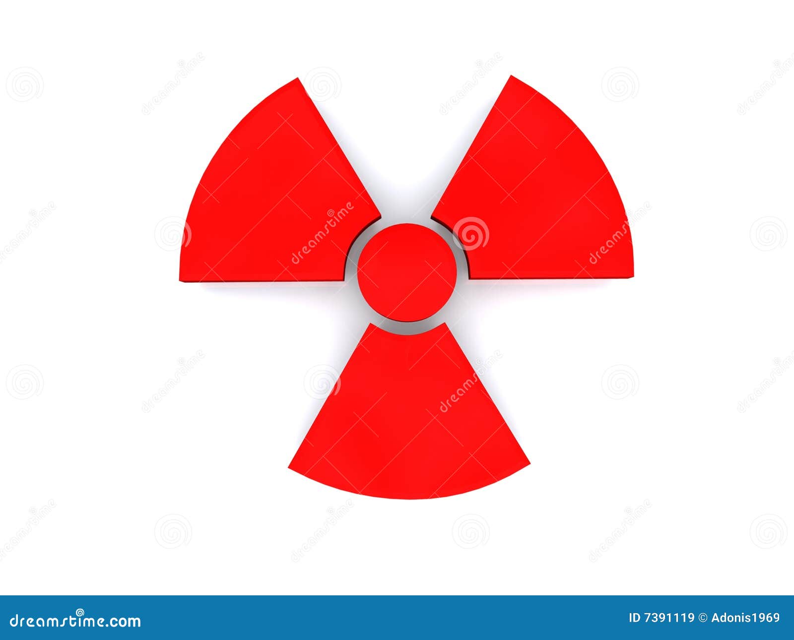 Nuclear Symbol Stock Image | CartoonDealer.com #7391119