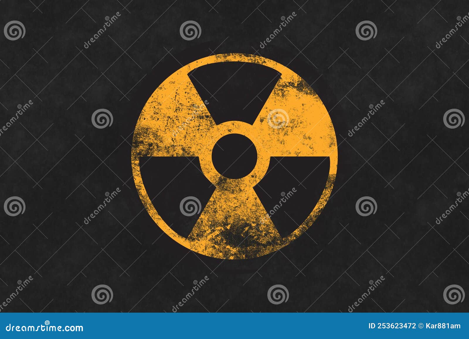 Nuclear Symbol On Fabric Royalty-Free Stock Image | CartoonDealer.com ...