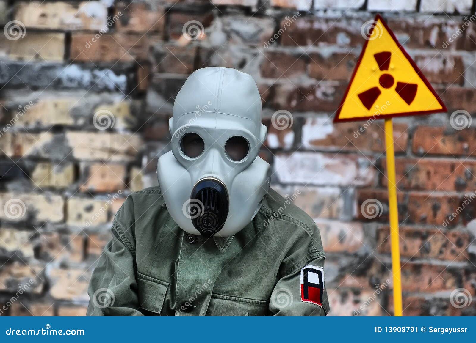 Nuclear tourist stock image. Image of disaster, chemical - 13908791