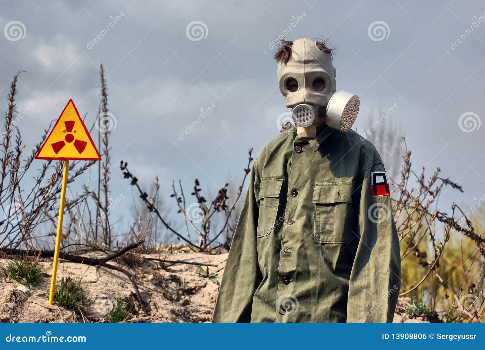 Nuclear tourist stock photo. Image of chernobyl, toxic - 13908806