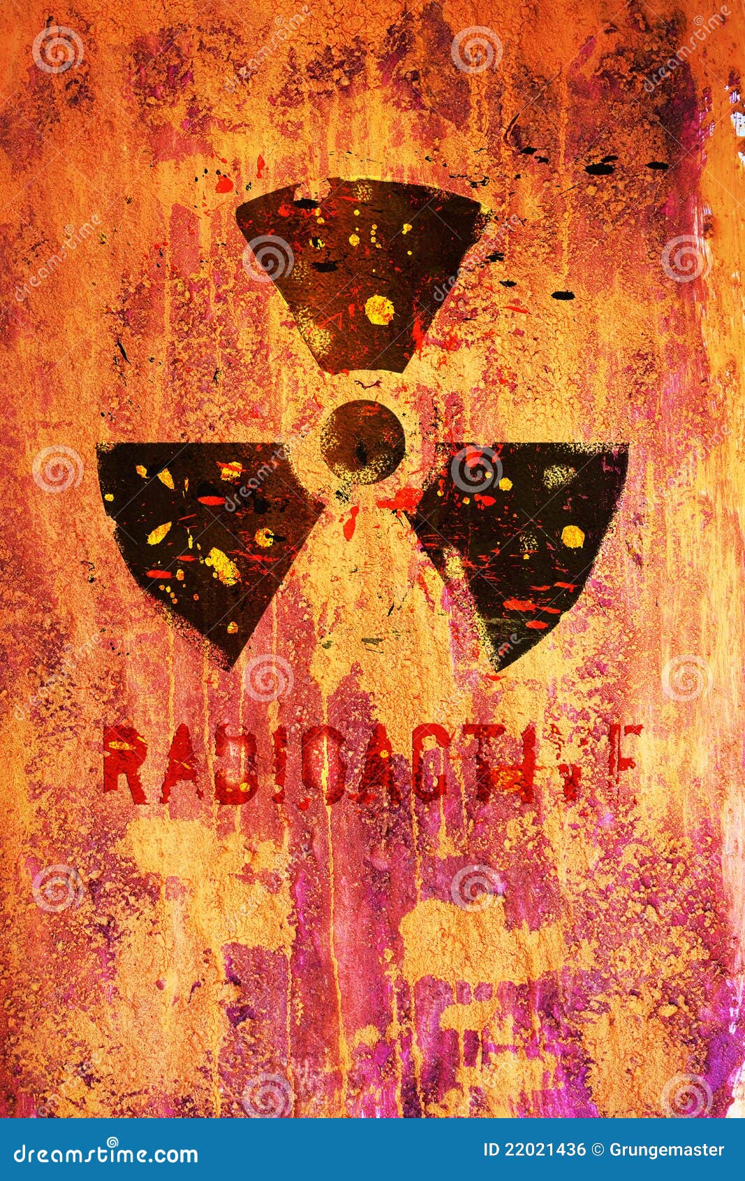 Nuclear Warning Sign Stock Image | CartoonDealer.com #43295623