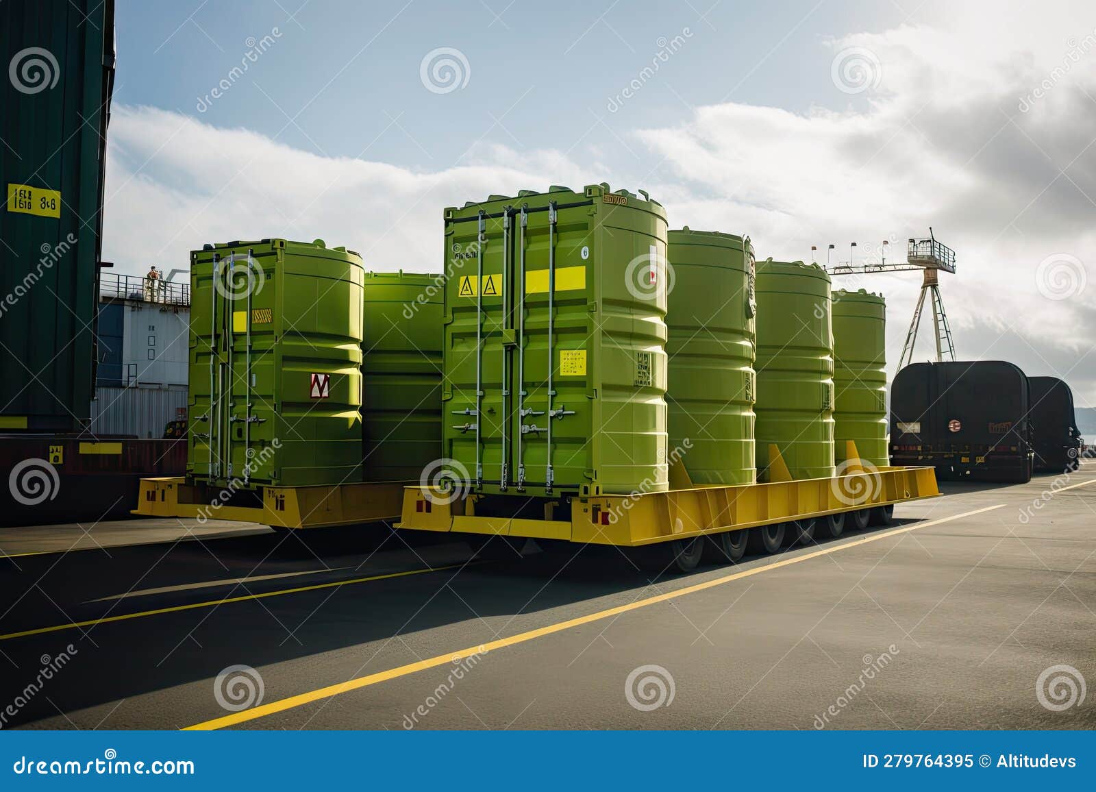 Nuclear Waste Being Transported in Secure, Tamper-proof Containers ...