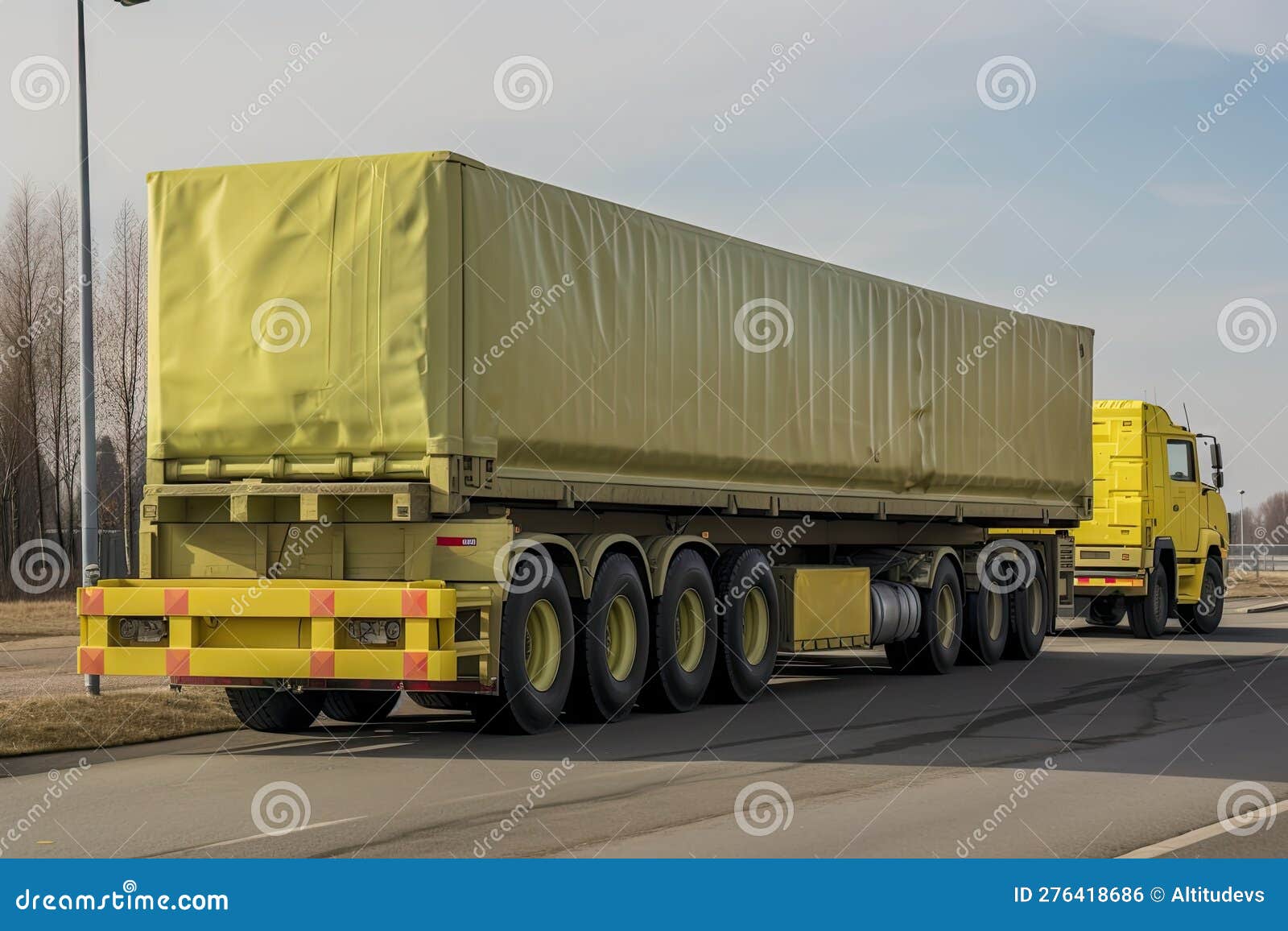 Nuclear Waste Being Transported in Specialized, Secure Trucks To Its ...