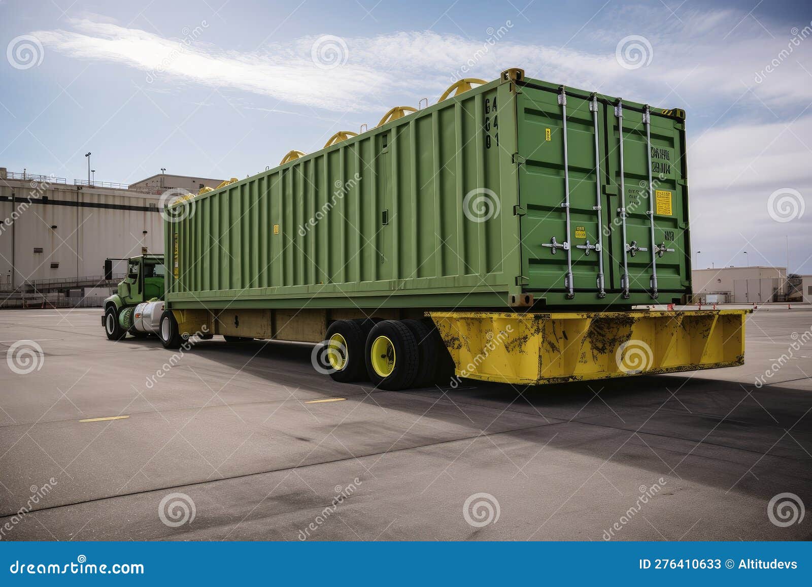 Nuclear Waste Being Transported To Secure Storage Facility in Climate ...