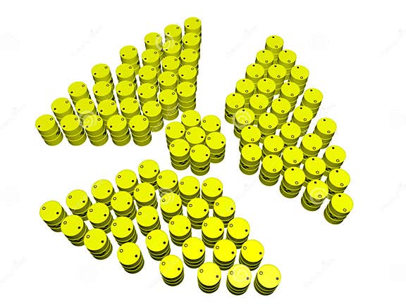 Nuclear waste warning sign stock illustration. Illustration of ...