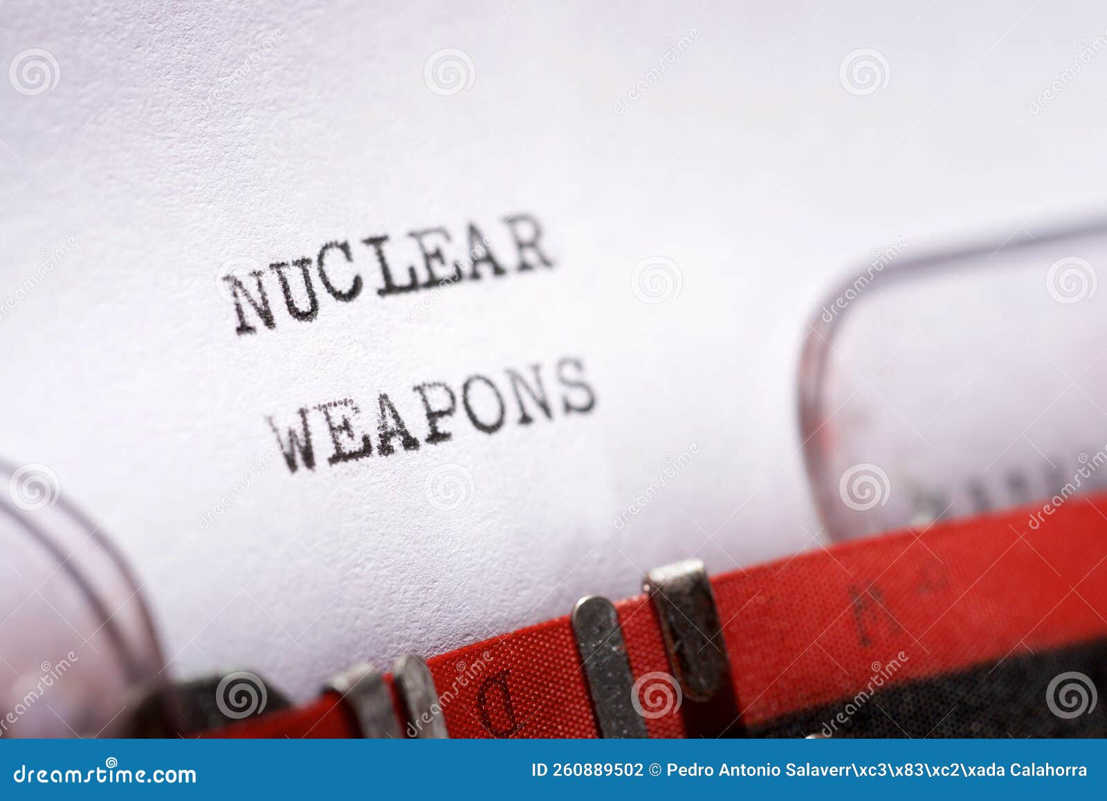 Nuclear weapons concept stock photo. Image of destruction - 260889502