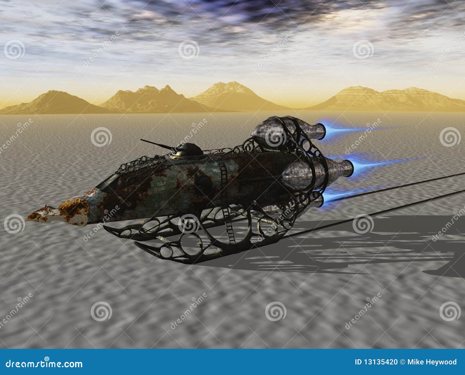 Nuclear winter stock illustration. Illustration of battered - 13135420