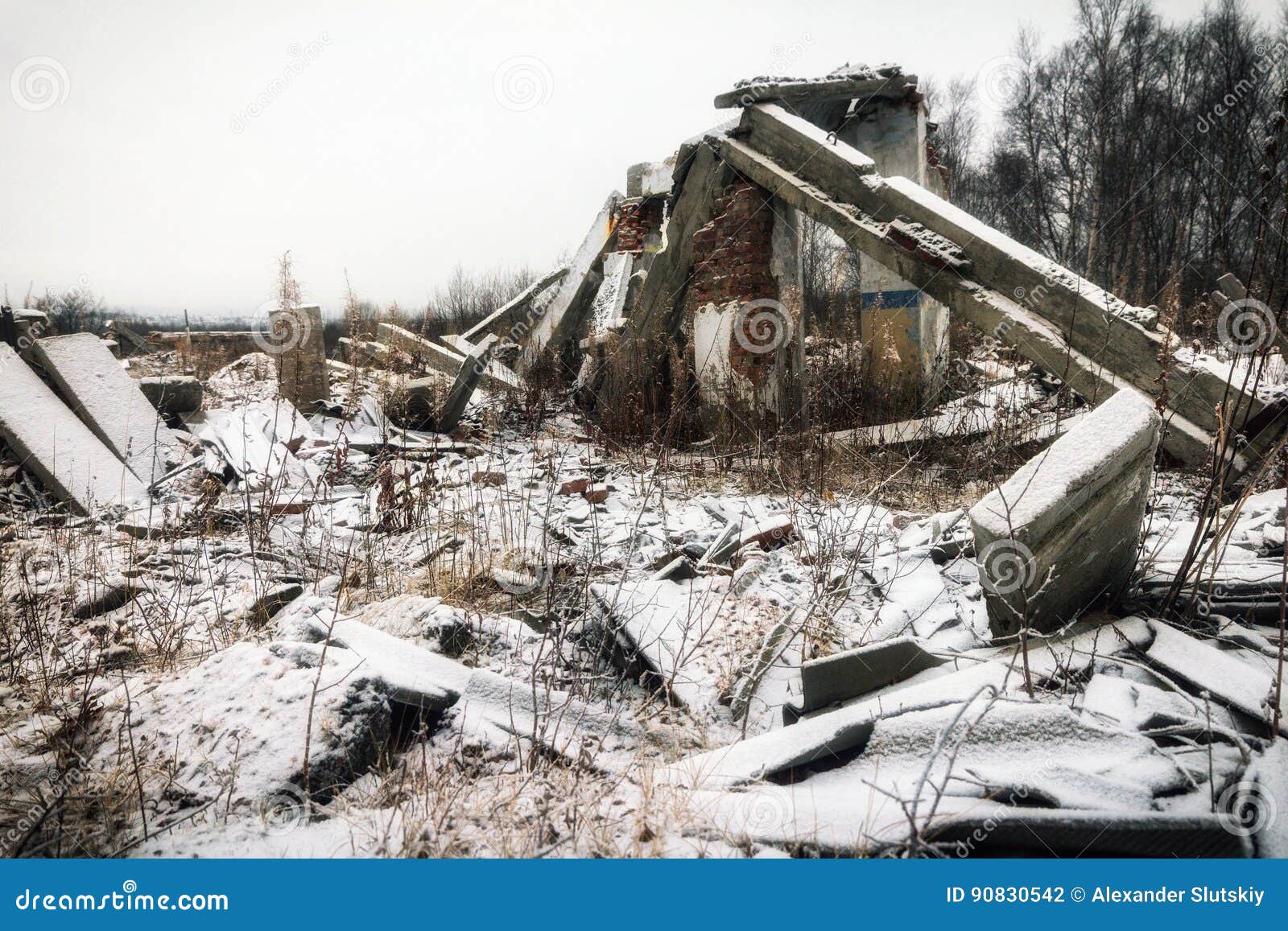 Nuclear winter stock photo. Image of exploding, brick - 90830542