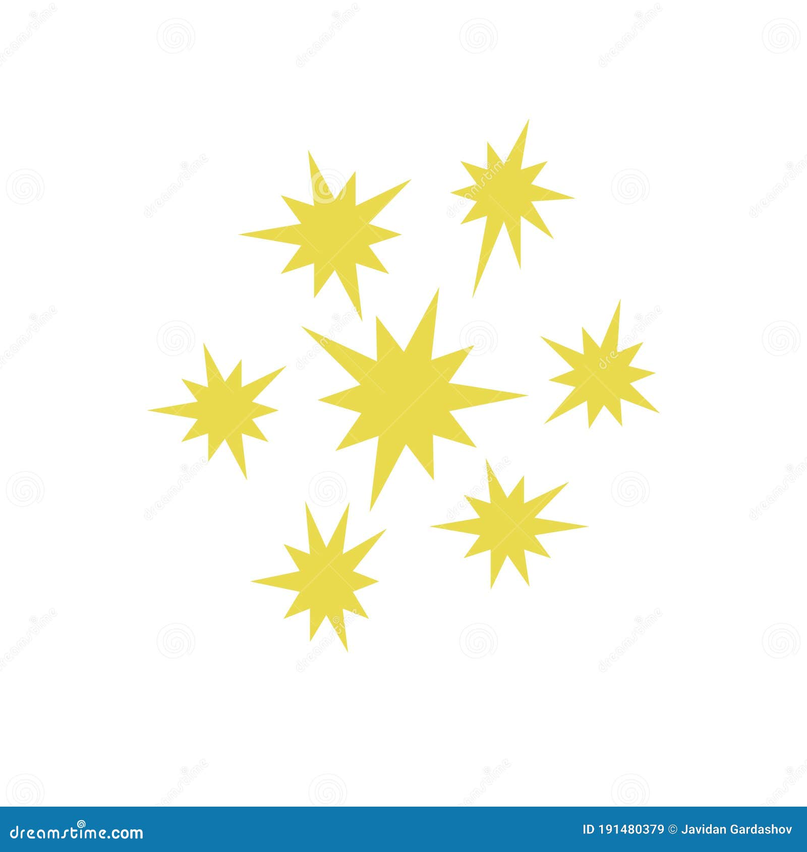 Nucleate Explosion Pattern Seamless Vector Repeat Geometric Yellow for ...