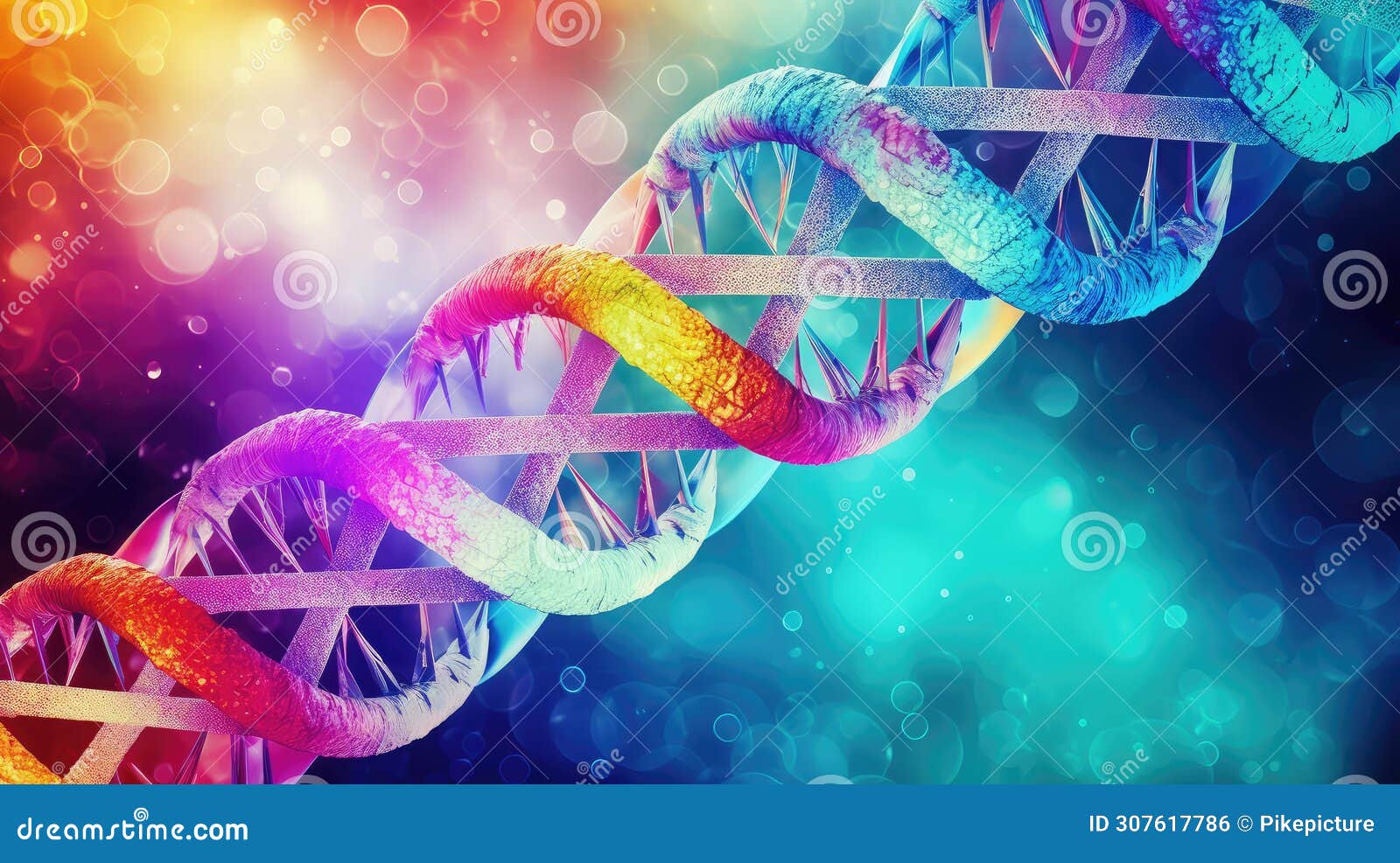Nucleotide dna background stock illustration. Illustration of ...