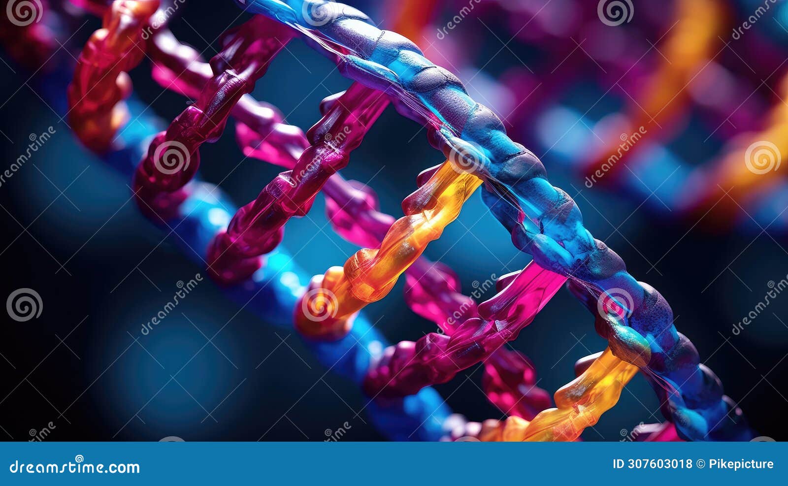 Nucleotide dna chromosome stock illustration. Illustration of ...