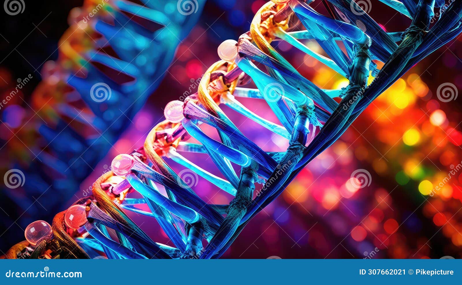 Nucleotide dna sequence stock illustration. Illustration of genome ...