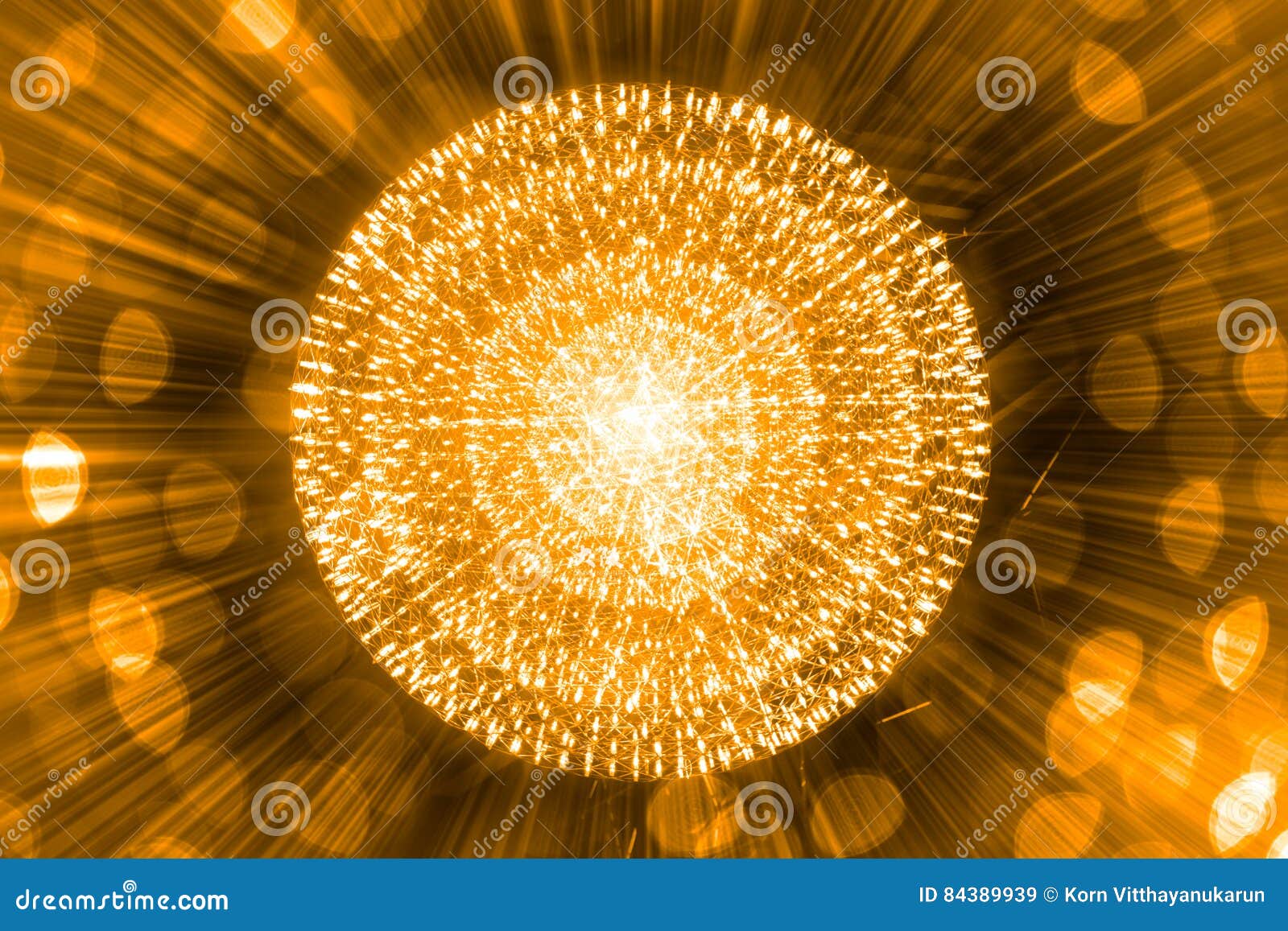 Nucleus of Atom Nuclear Explode Ray Radiation Stock Illustration ...