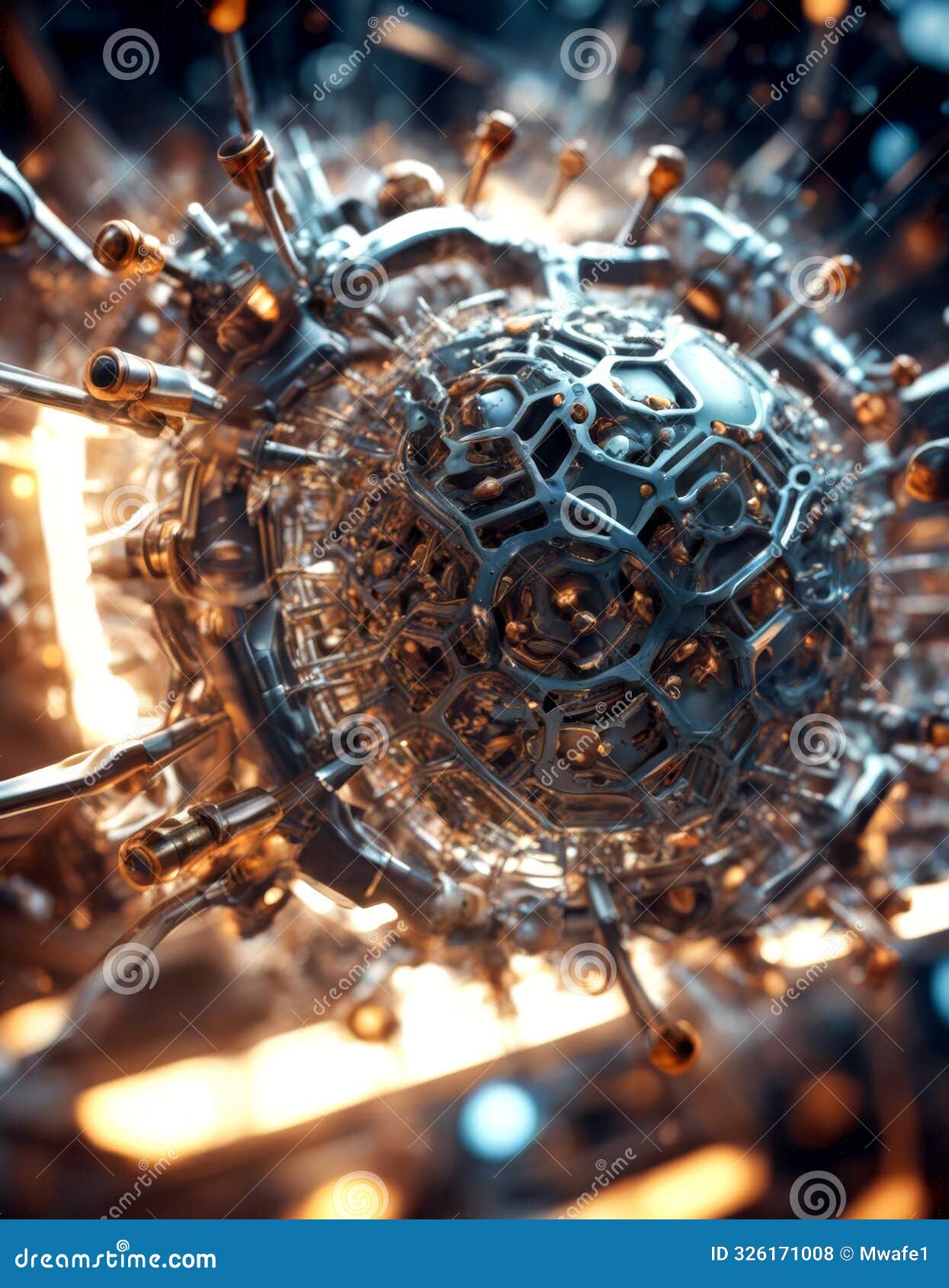 Nucleus Background Fiction Illustration Core Machine Machinery Science ...