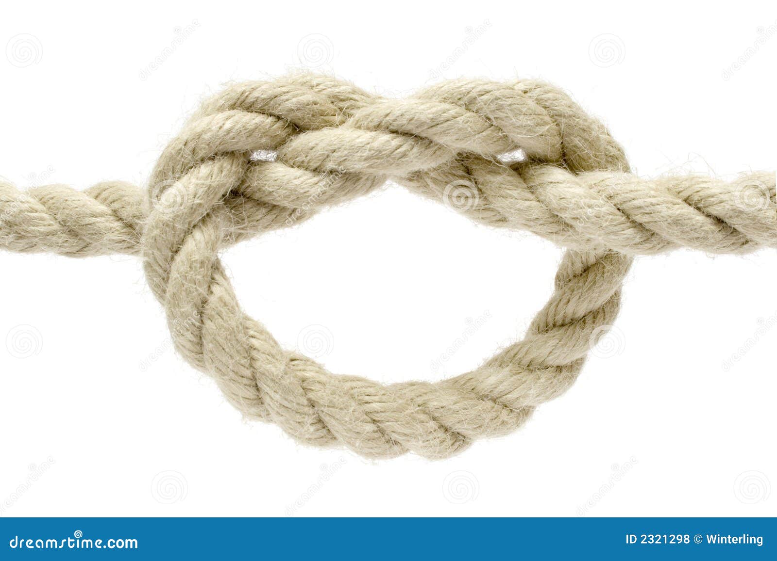 Nudo simple foto de archivo. Imagen de aislado, salvavidas - 2321298