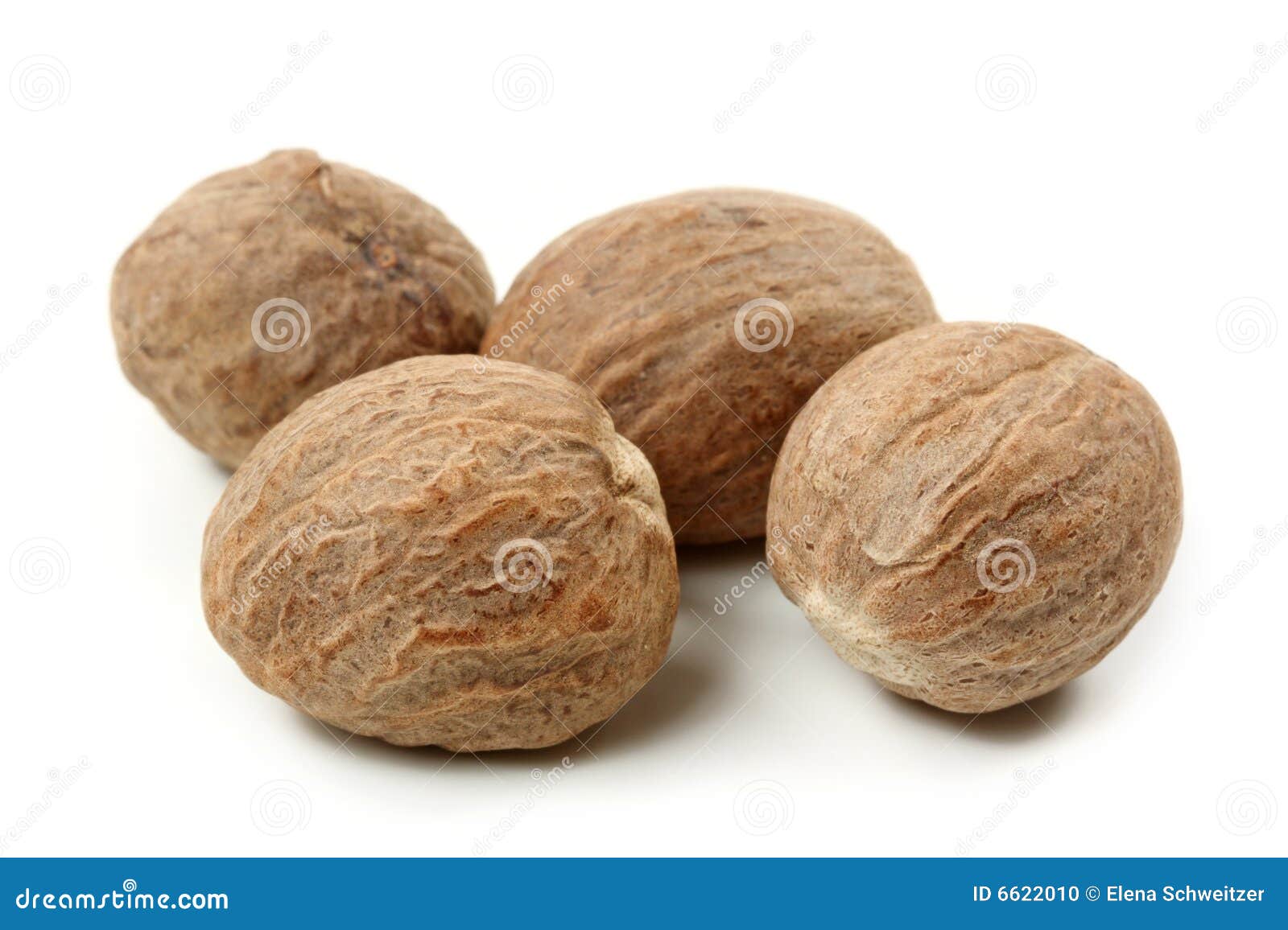 Nueces Moscada Molida Moscadas Foto de archivo - Imagen de horizontal ...