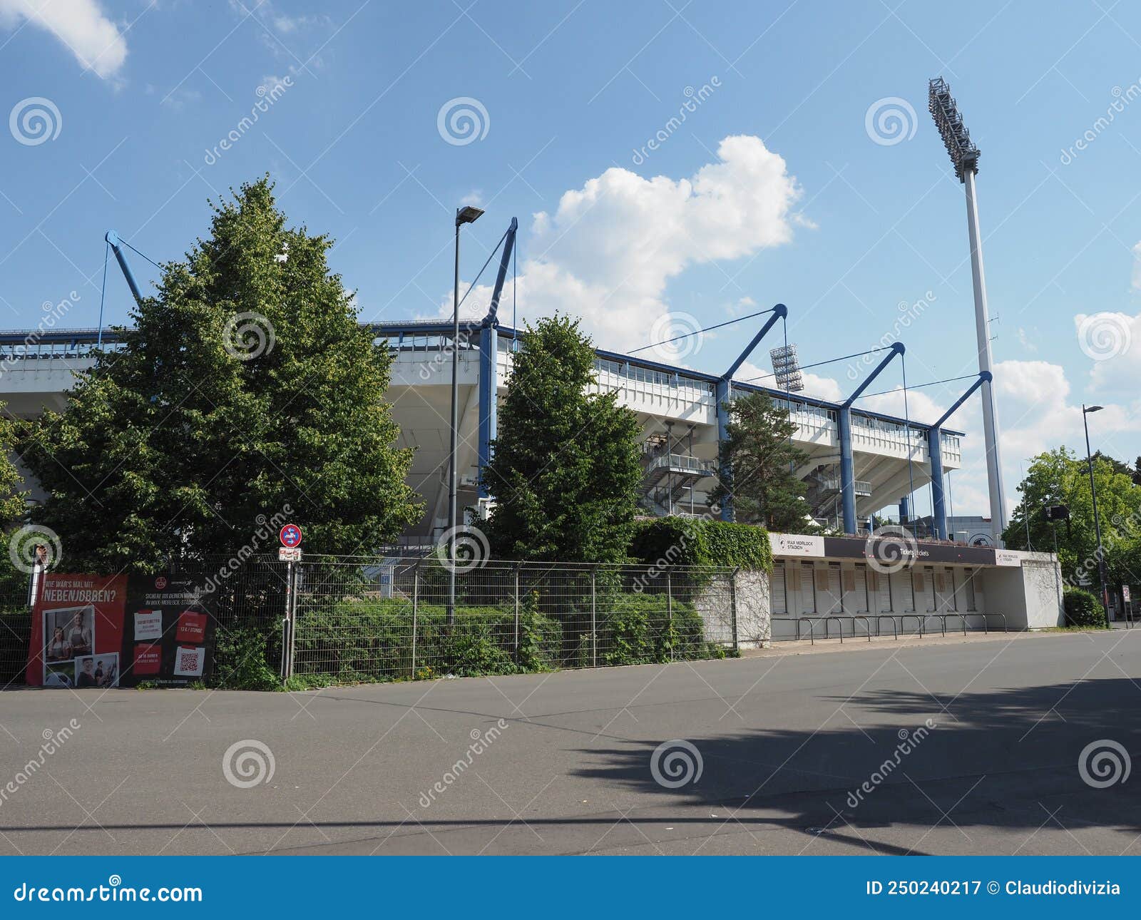 Max Morlock Stadium in Nuernberg Editorial Photography - Image of ...