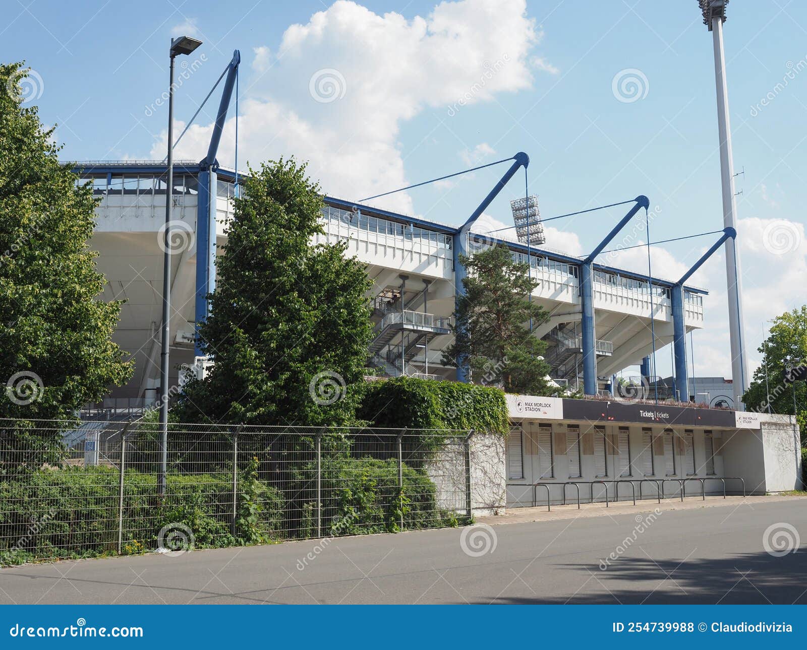 Max Morlock Stadium in Nuernberg Editorial Stock Photo - Image of ...