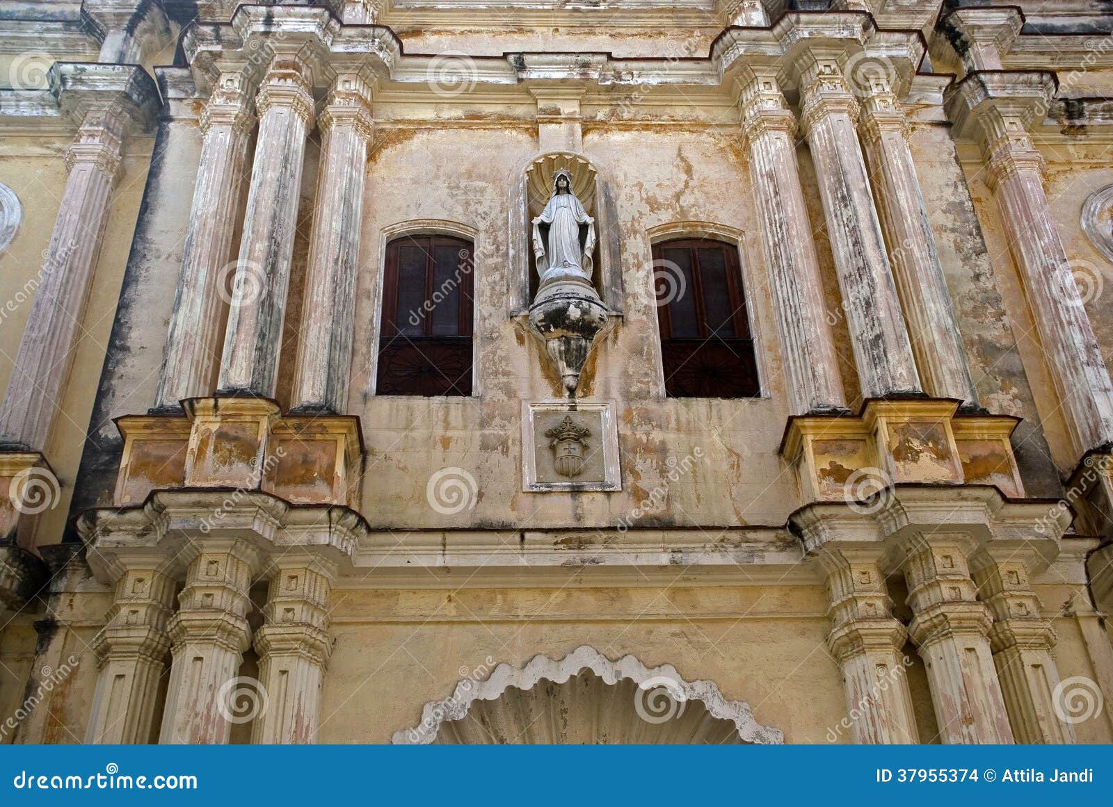 Nuestra Senora De La Merced Church Foto de archivo - Imagen de ...