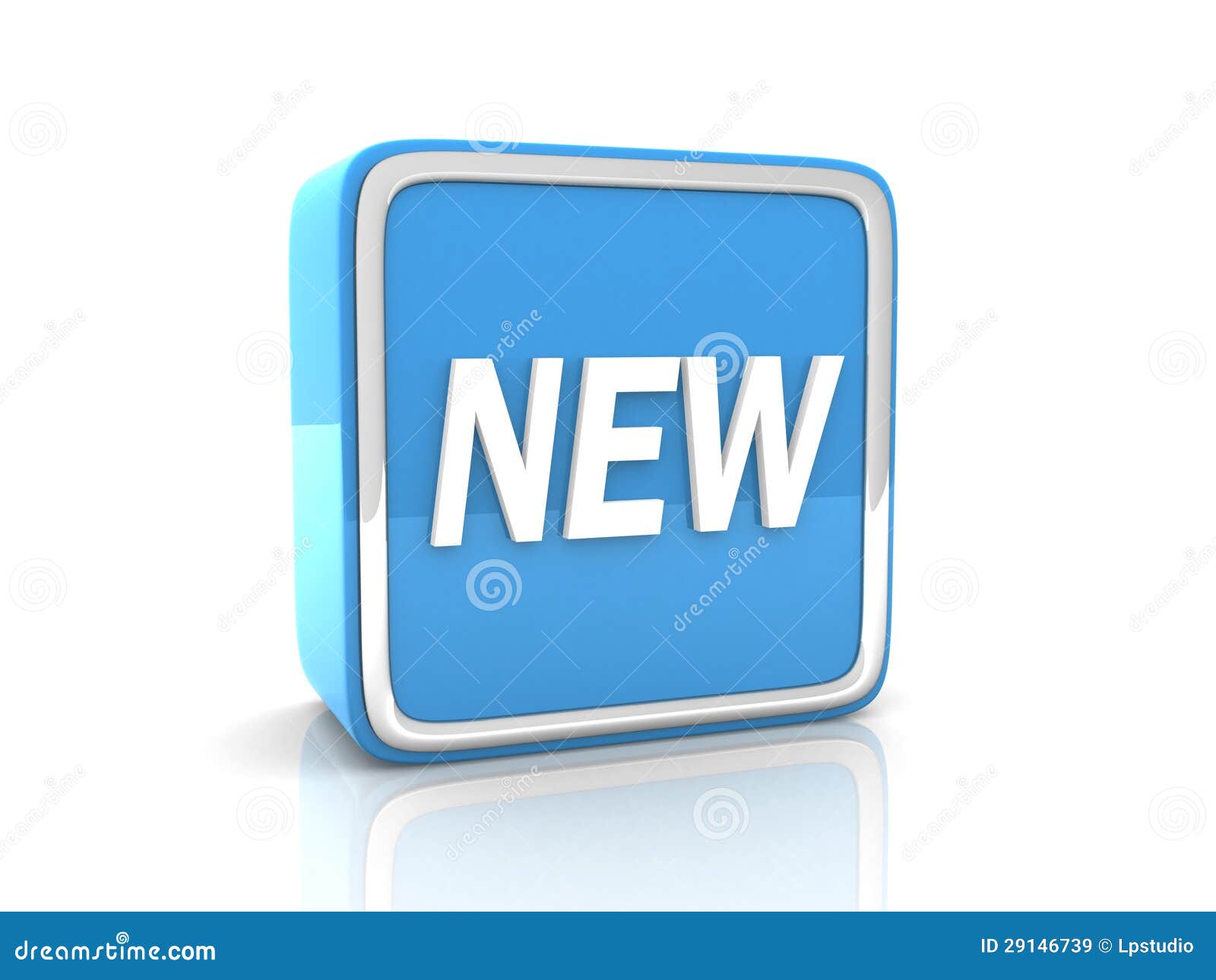 Nuevo icono stock de ilustración. Ilustración de arte - 29146739