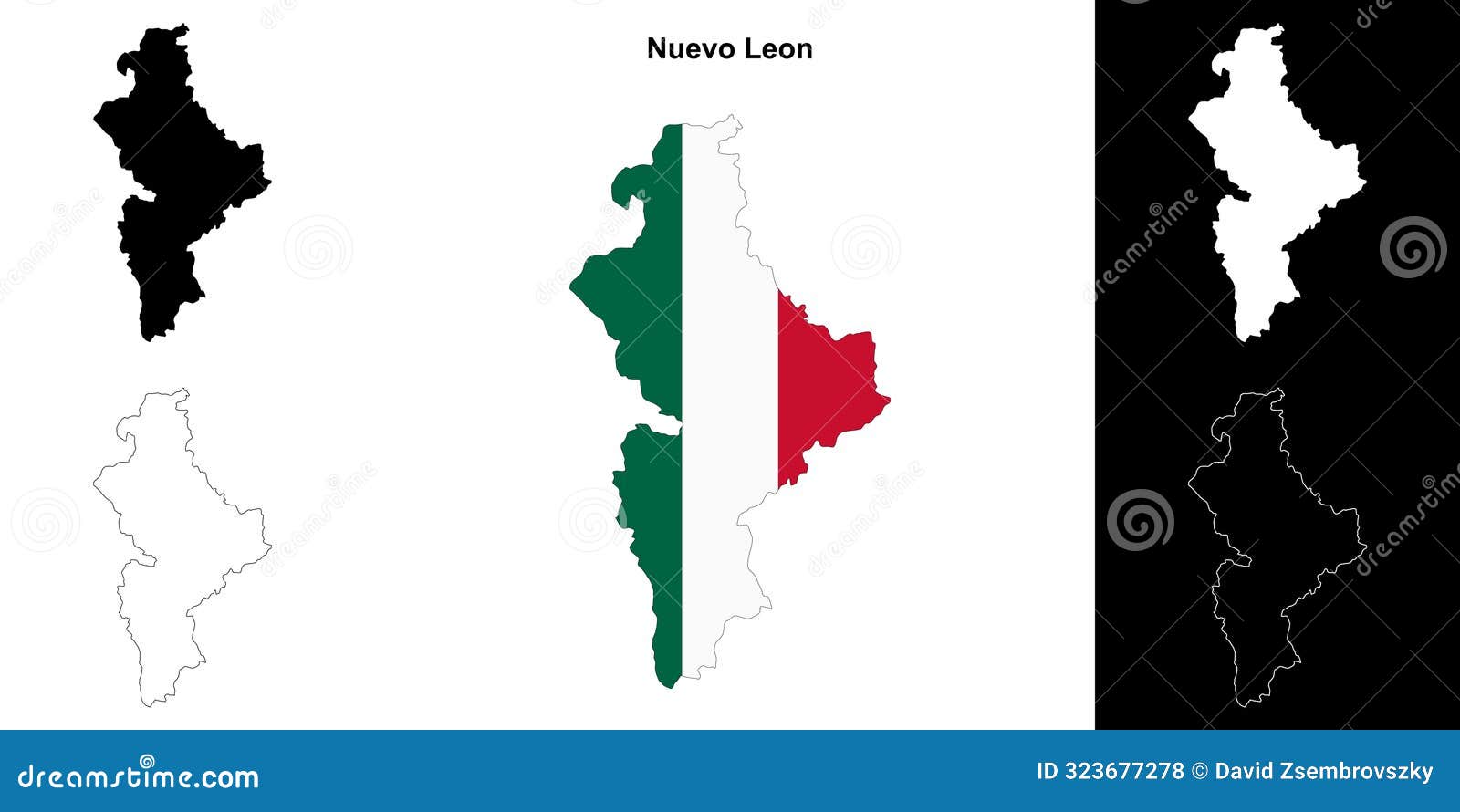 Leon Outline Map Cartoon Vector | CartoonDealer.com #356723281