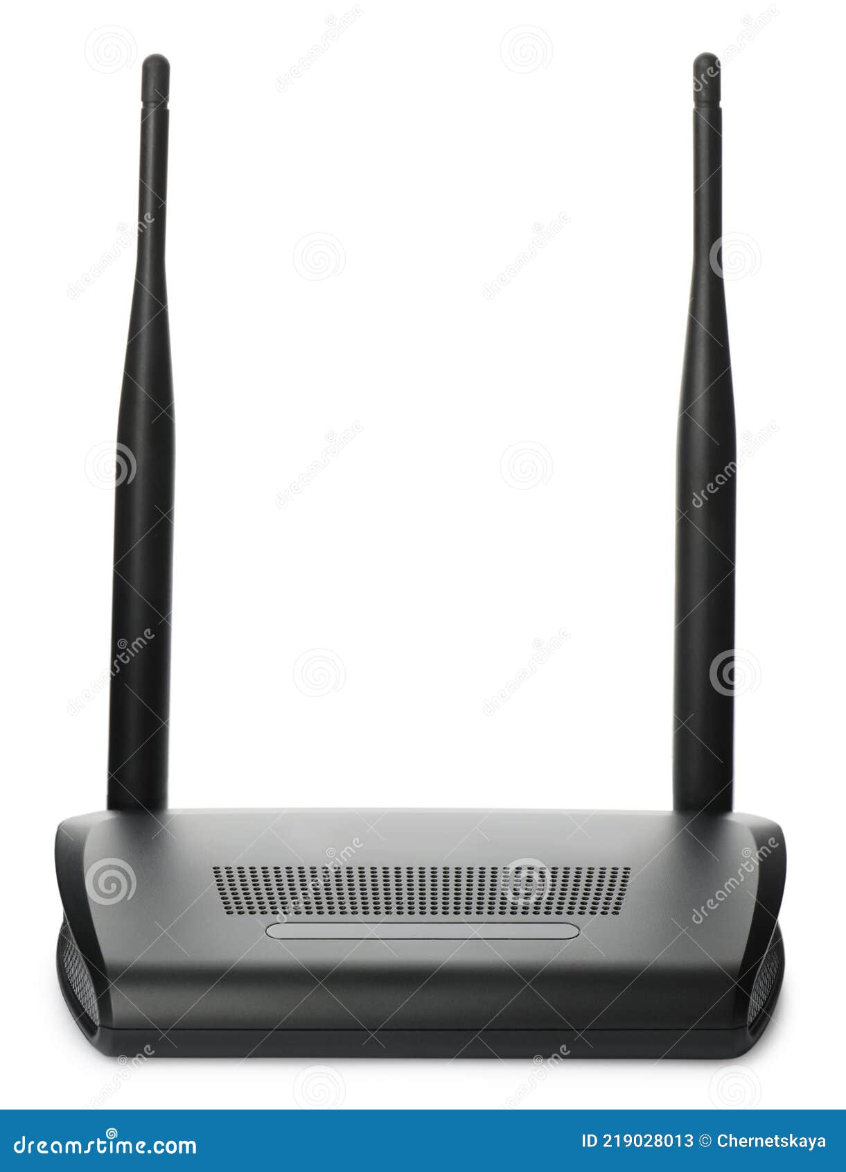 Nuevo Router Wifi Moderno Aislado En Blanco Imagen de archivo - Imagen ...