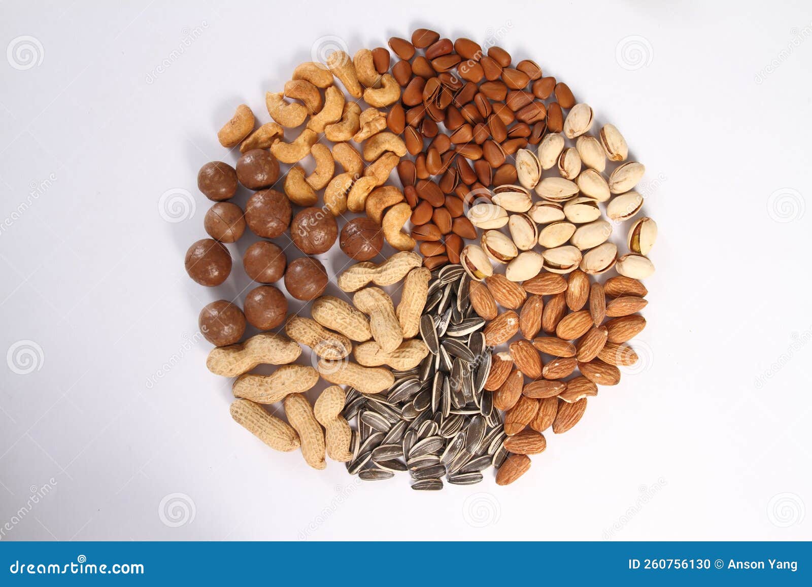 Nuez mixta foto de archivo. Imagen de bebida, agricultura - 260756130