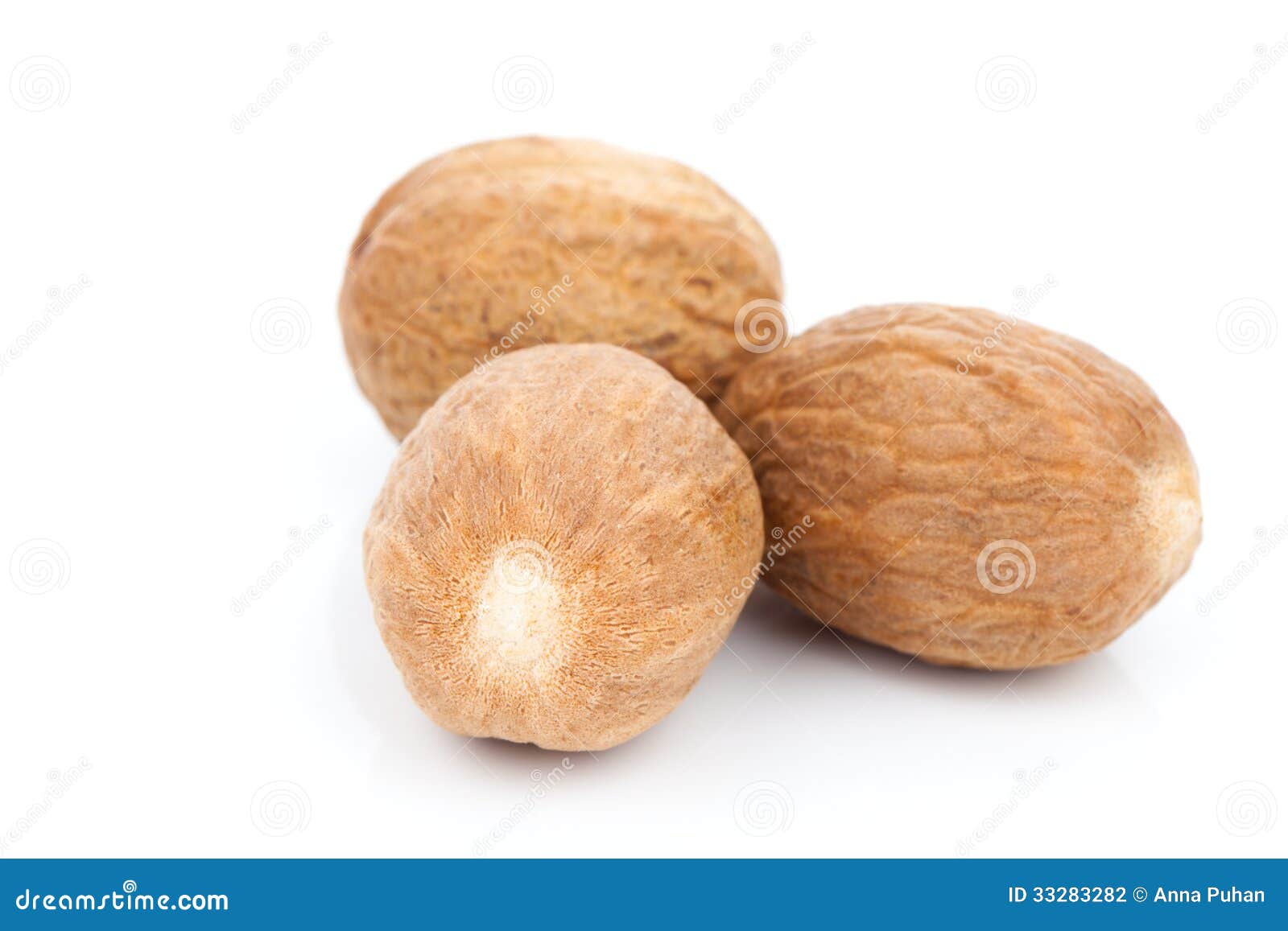 Nuez moscada moscada foto de archivo. Imagen de seco - 33283282