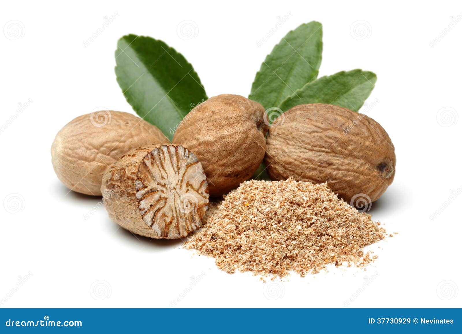 Nuez moscada moscada imagen de archivo. Imagen de entero - 37730929