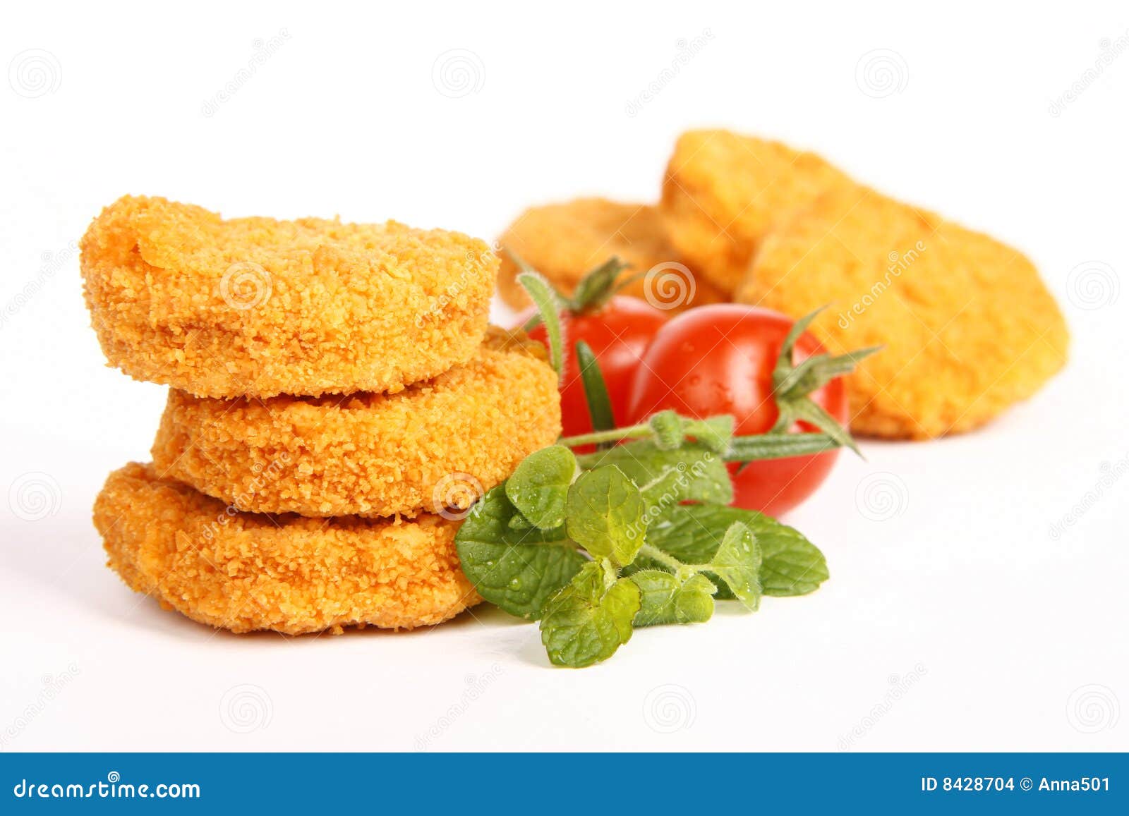 Nuggets stock photo. Image of dinner, cherry, snack, nugget - 8428704