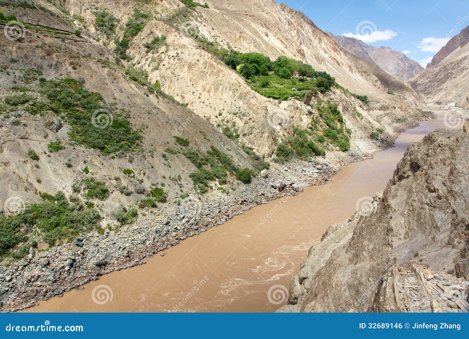 Nujiang River stock photo. Image of canyon, gorge, landscape - 32689146