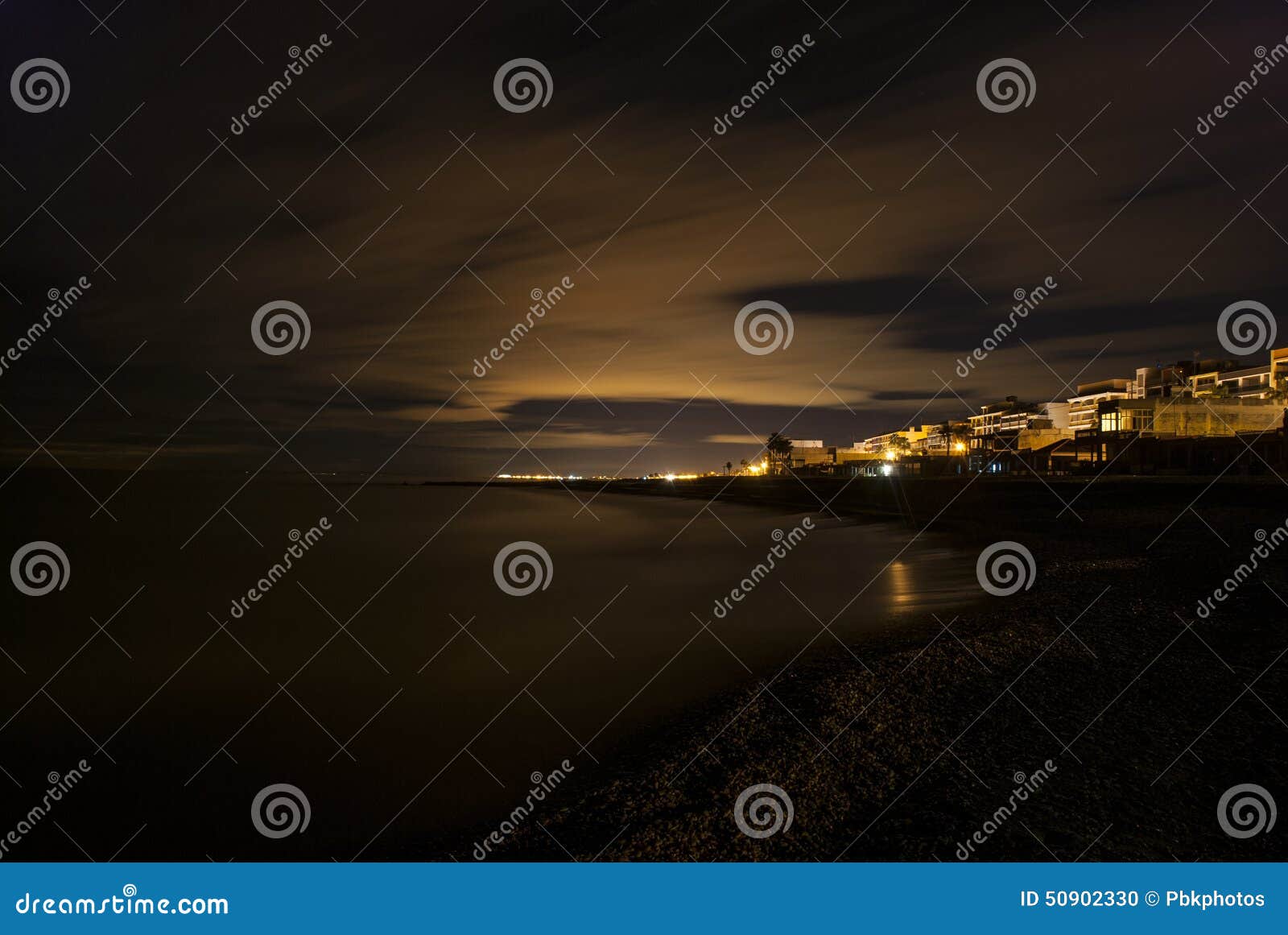 Nules Plage, Spain stock photo. Image of clemenules, sunset - 50902330