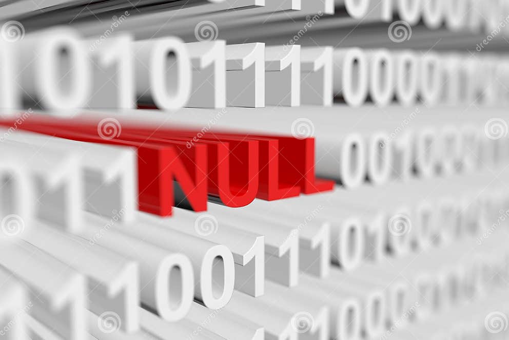 NULL stock illustration. Illustration of render, constant - 88884556